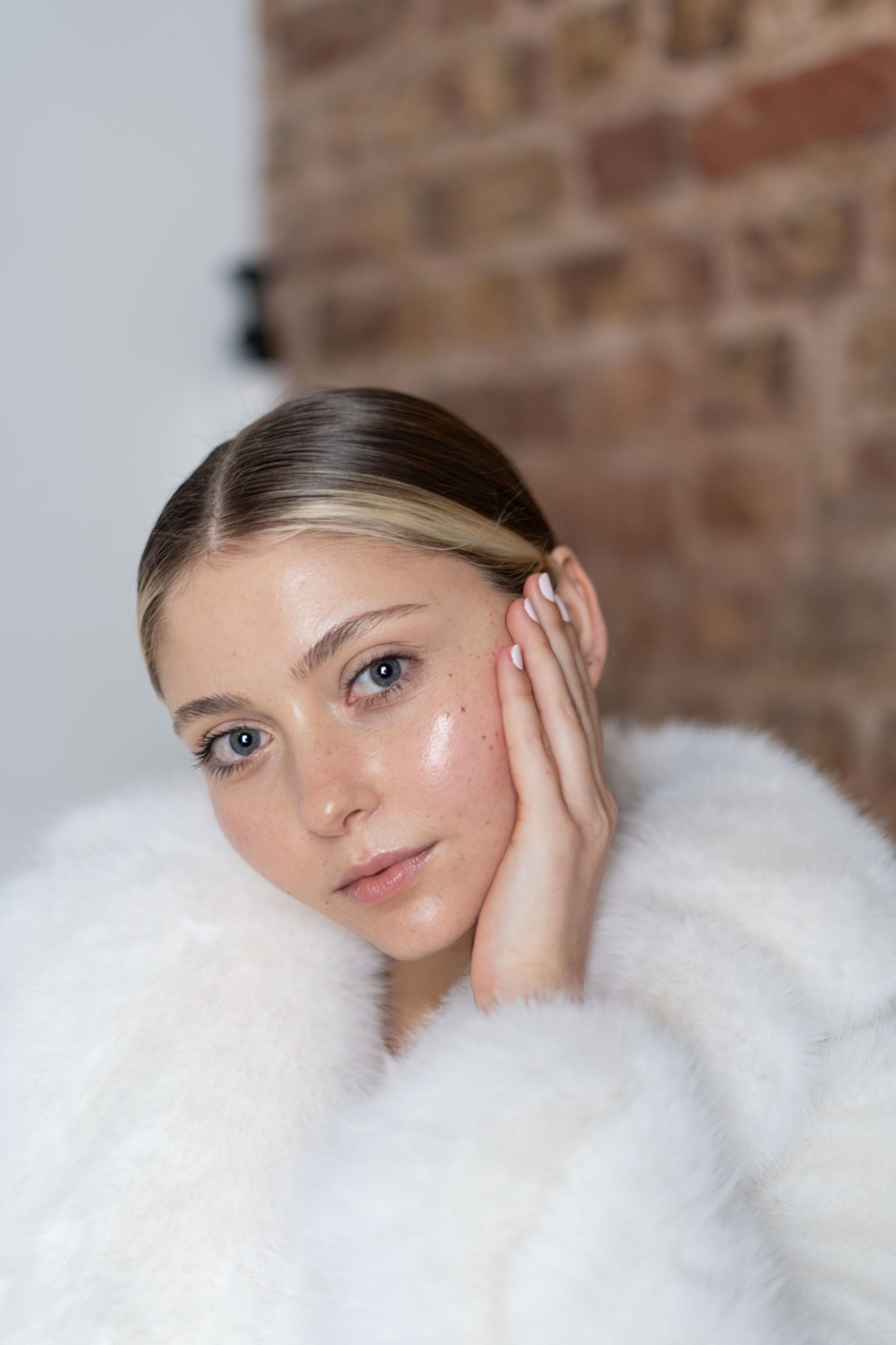 Elegant Winter Portrait with Fur Coat · Free Stock Photo