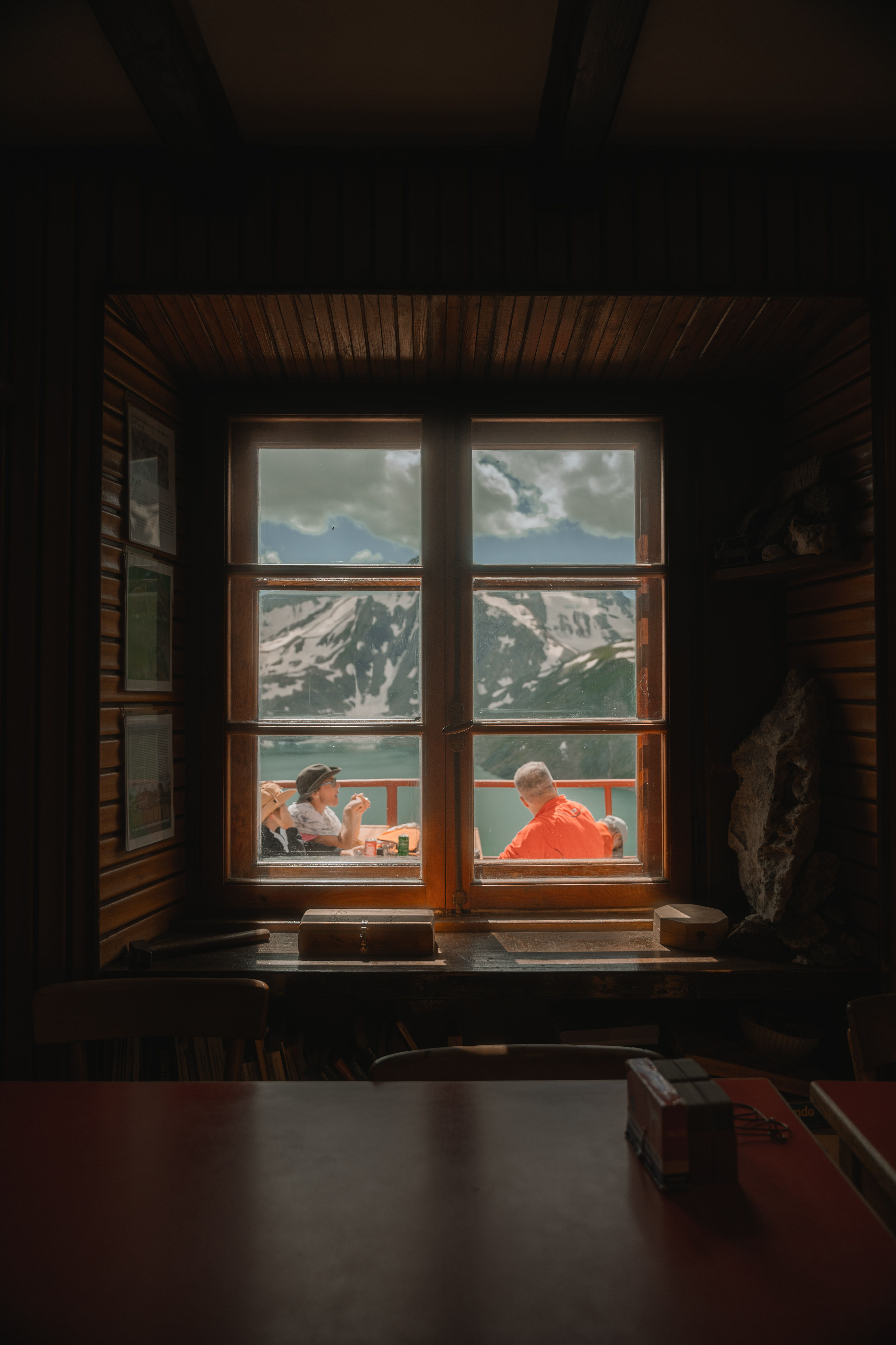 Cozy Alpine View from a Mountain Cabin in Italy · Free Stock Photo
