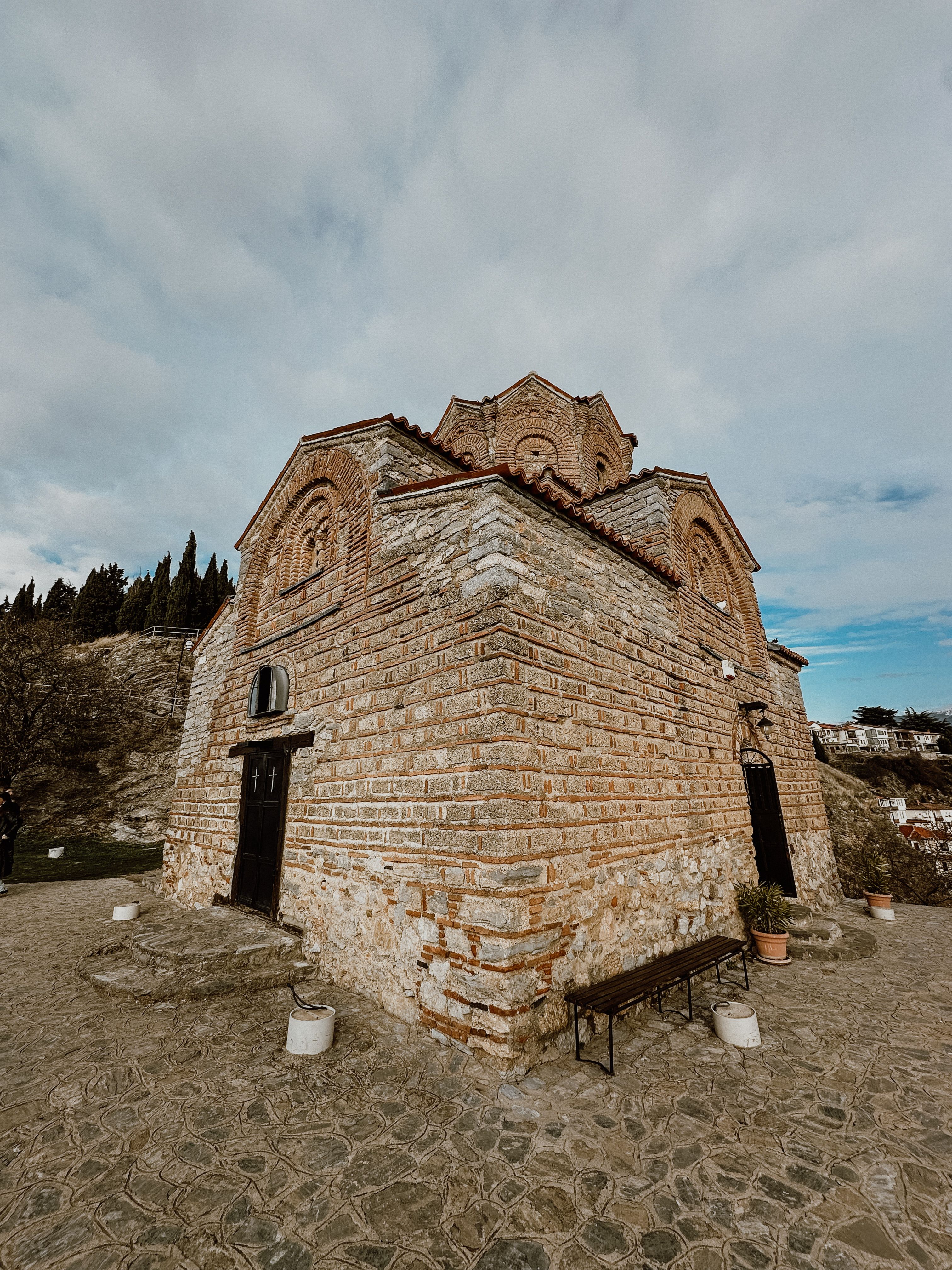 Historic Stone Church with Aged Architecture · Free Stock Photo