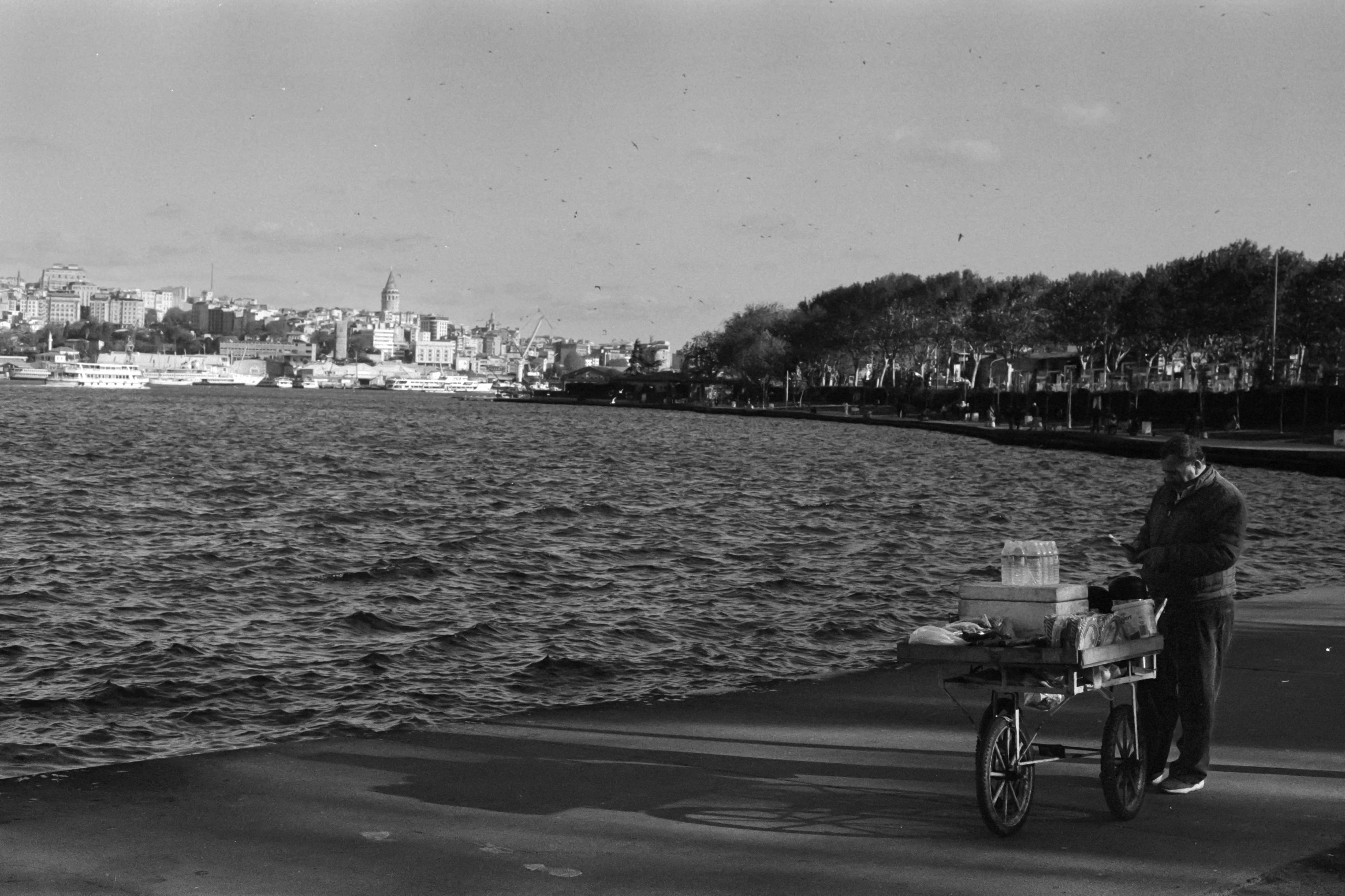 Silhouette Of A Busker Photos, Download The BEST Free Silhouette Of A ...