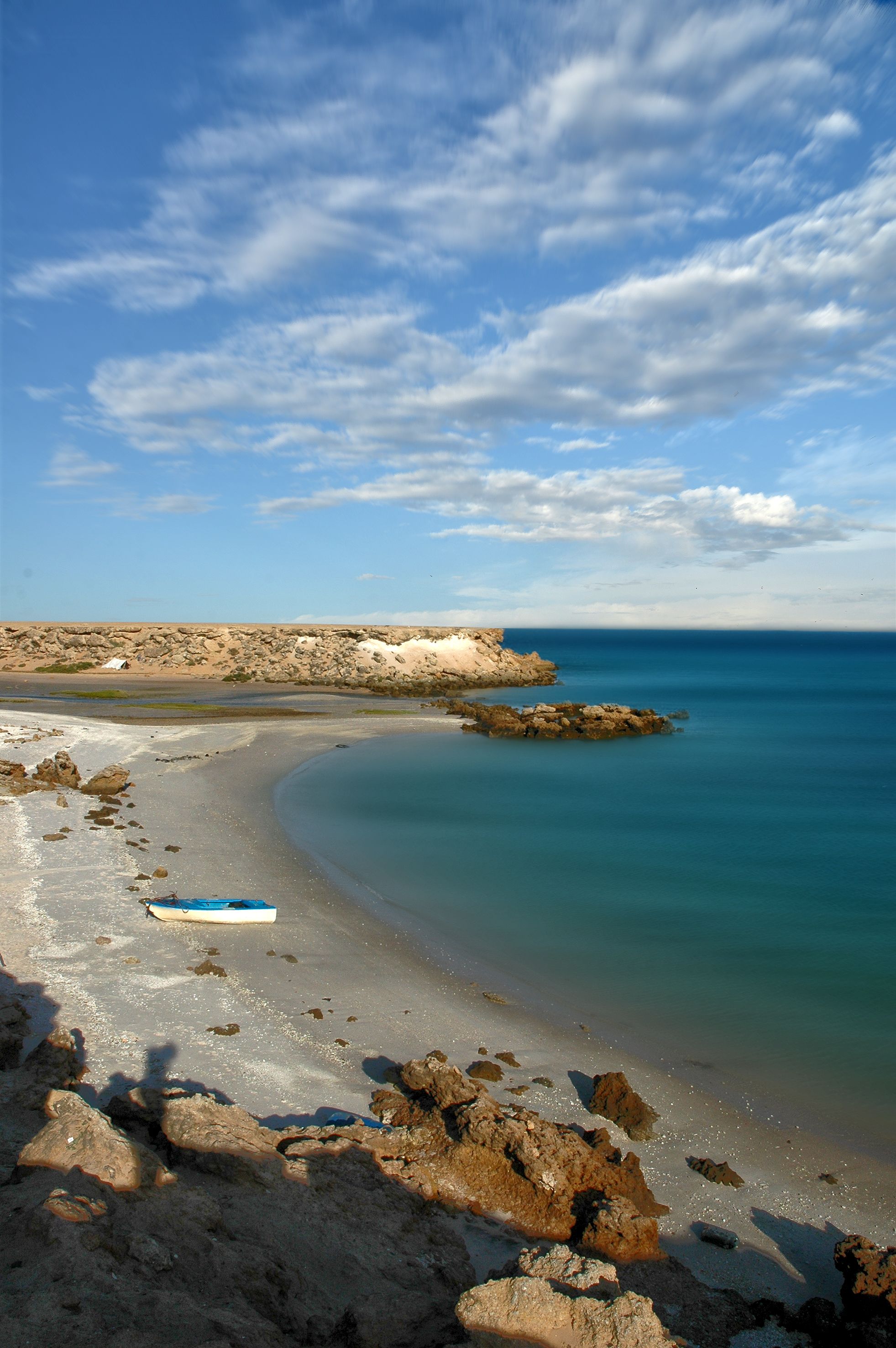 Scenic Coastal View of Dakhla's Pristine Beach · Free Stock Photo