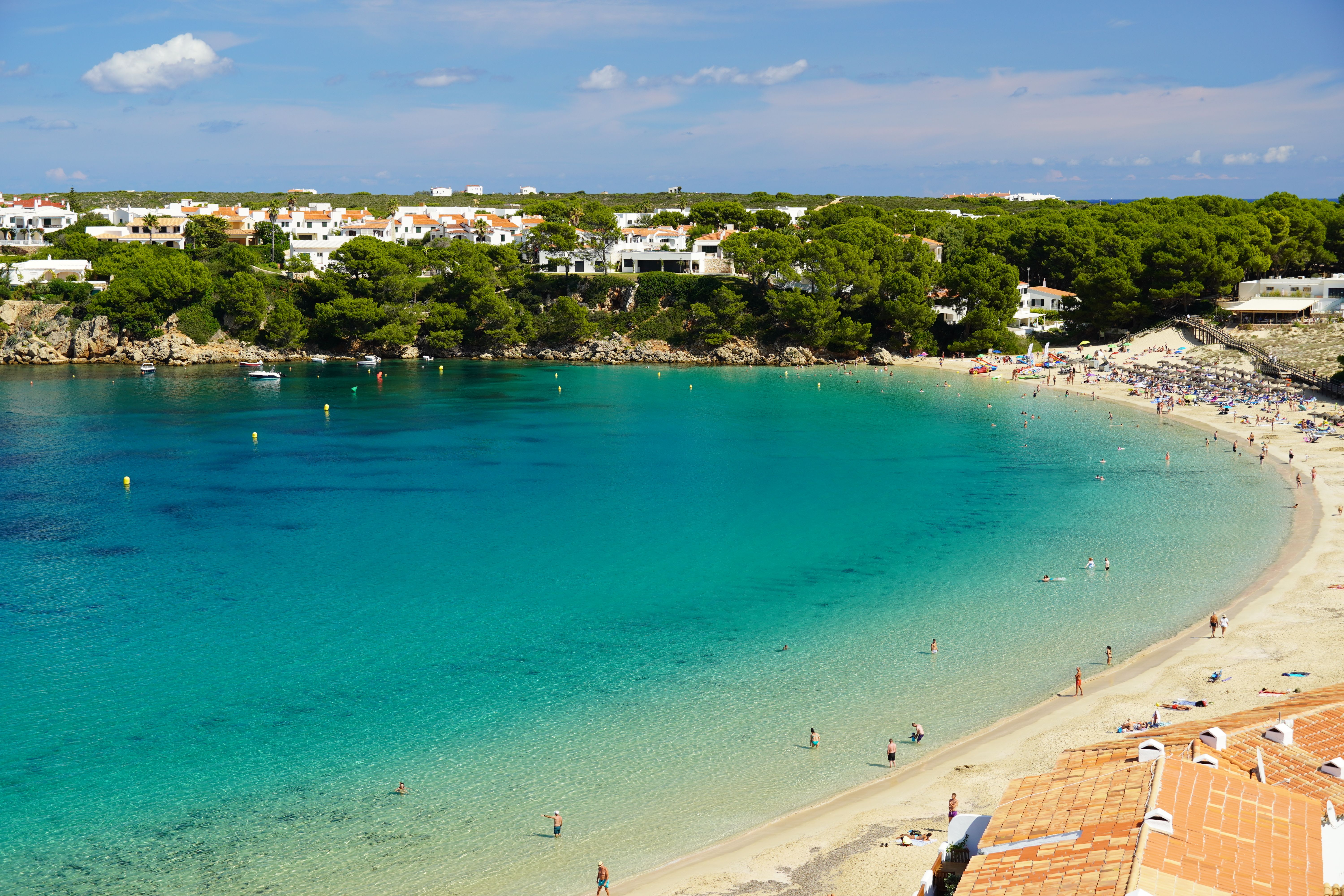 Beautiful Coastal Beach Scene in Menorca · Free Stock Photo