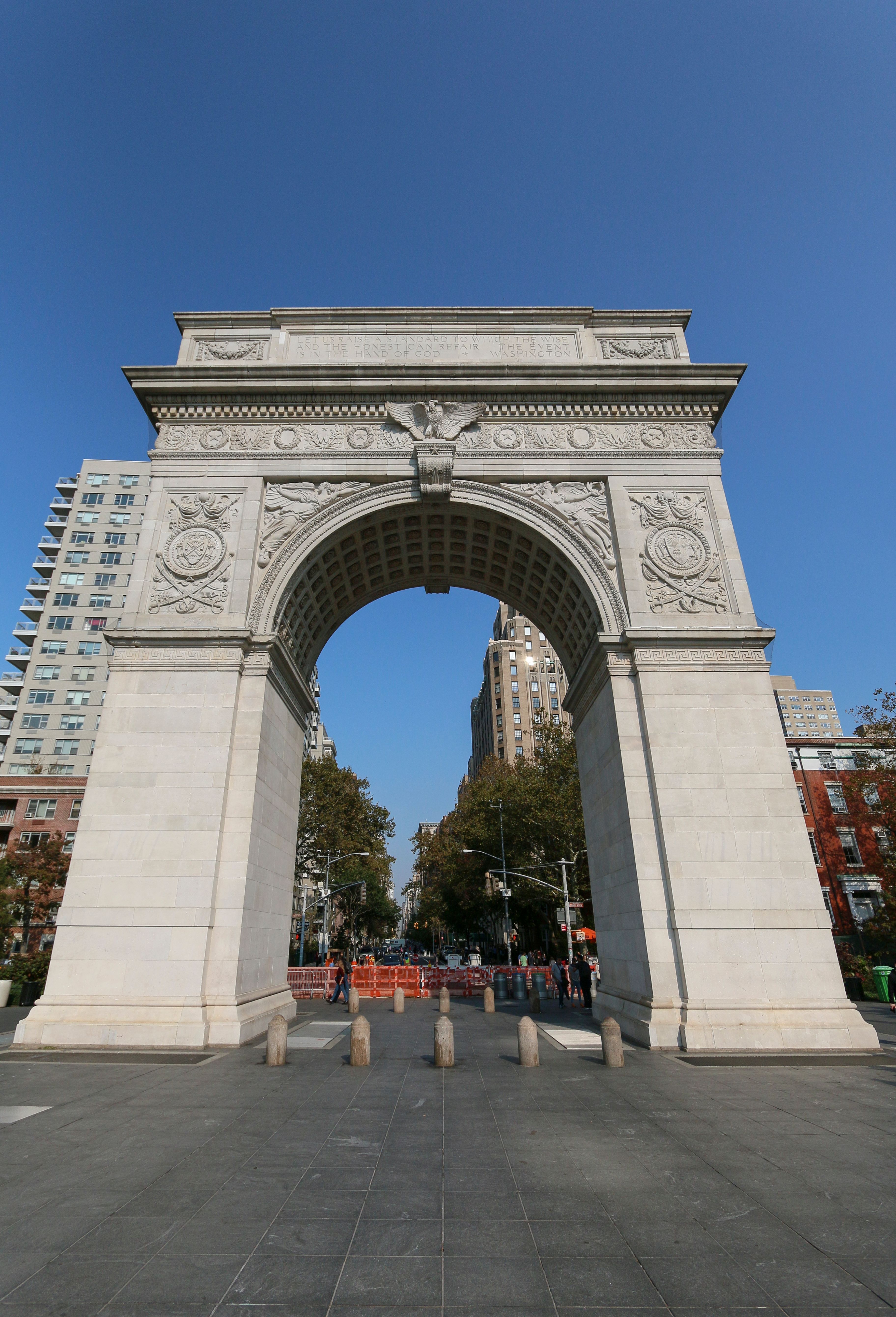 Iconic Washington Square Arch in New York City · Free Stock Photo
