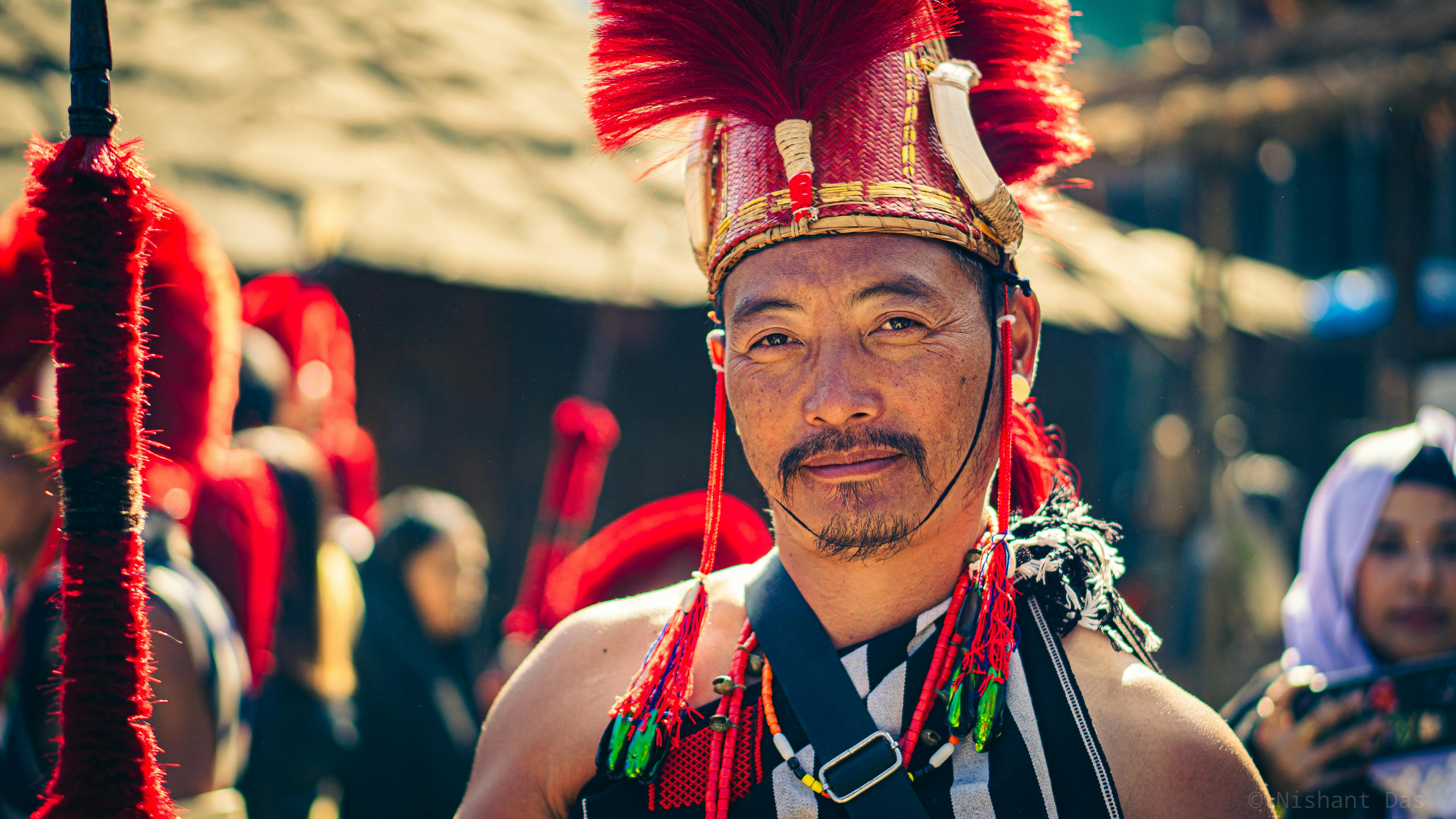 Traditional Tribal Attire Portrait Outdoors · Free Stock Photo