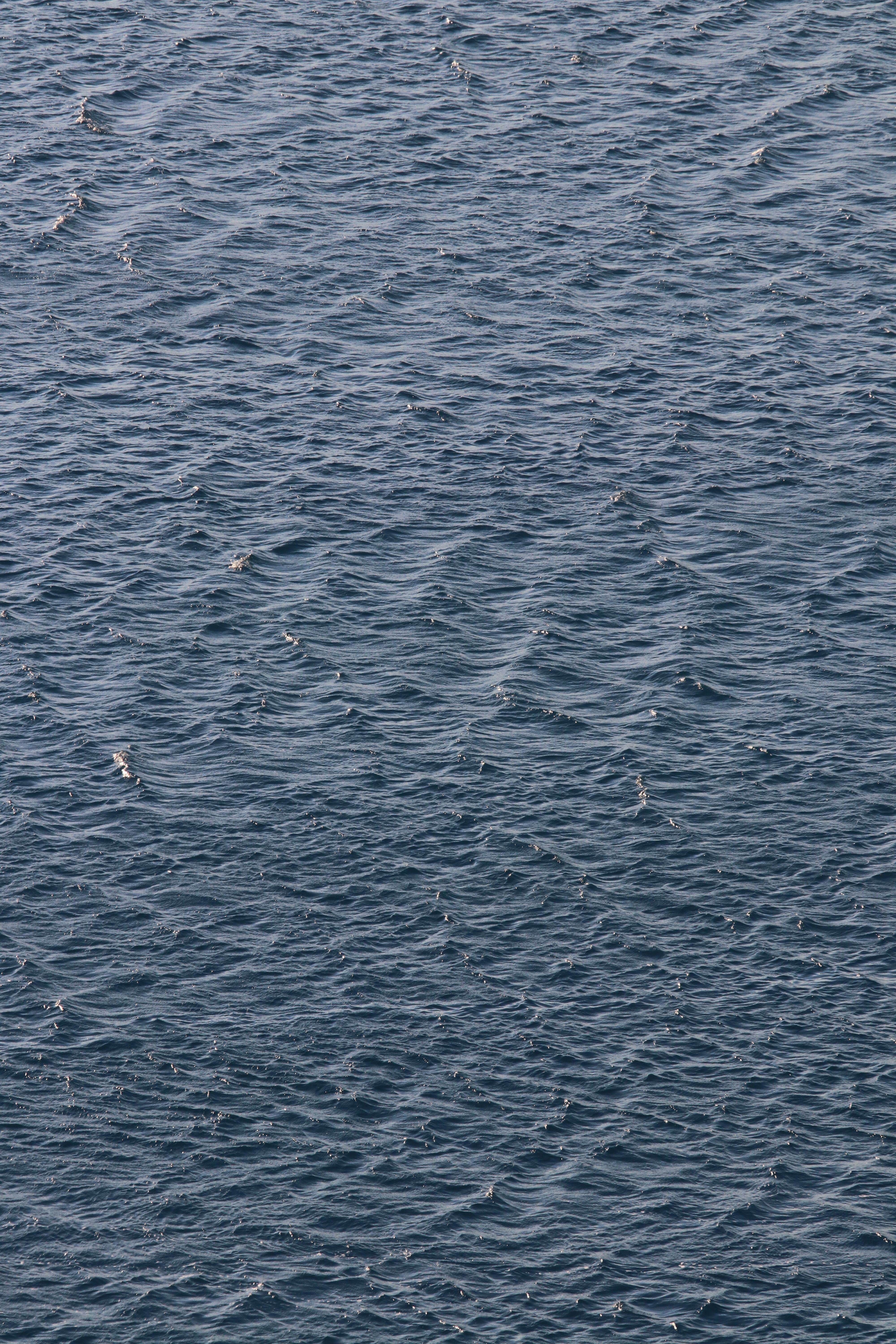 Aerial View of Calm Ocean Waves at Daytime · Free Stock Photo