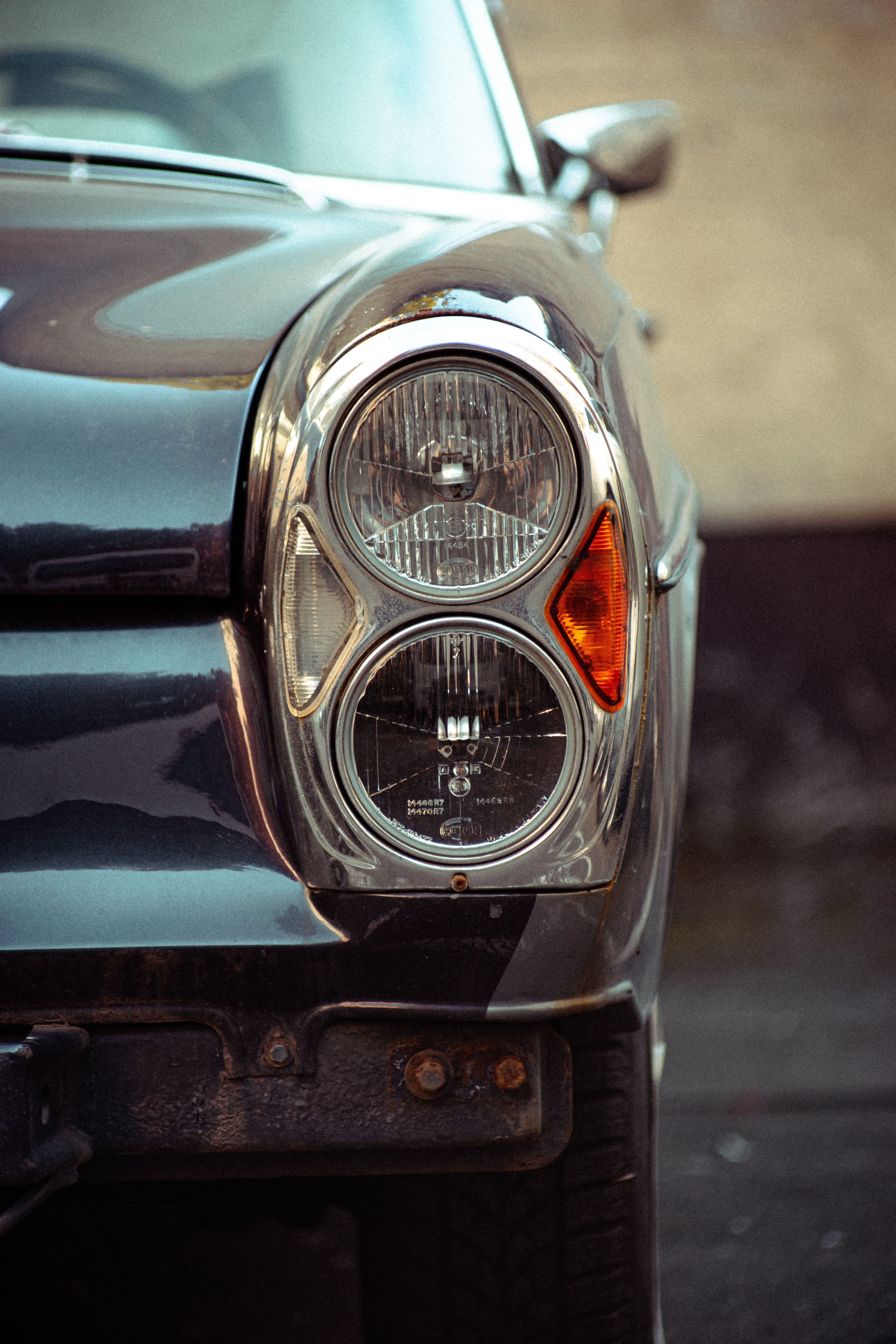 Photo of Classic Gray Car · Free Stock Photo