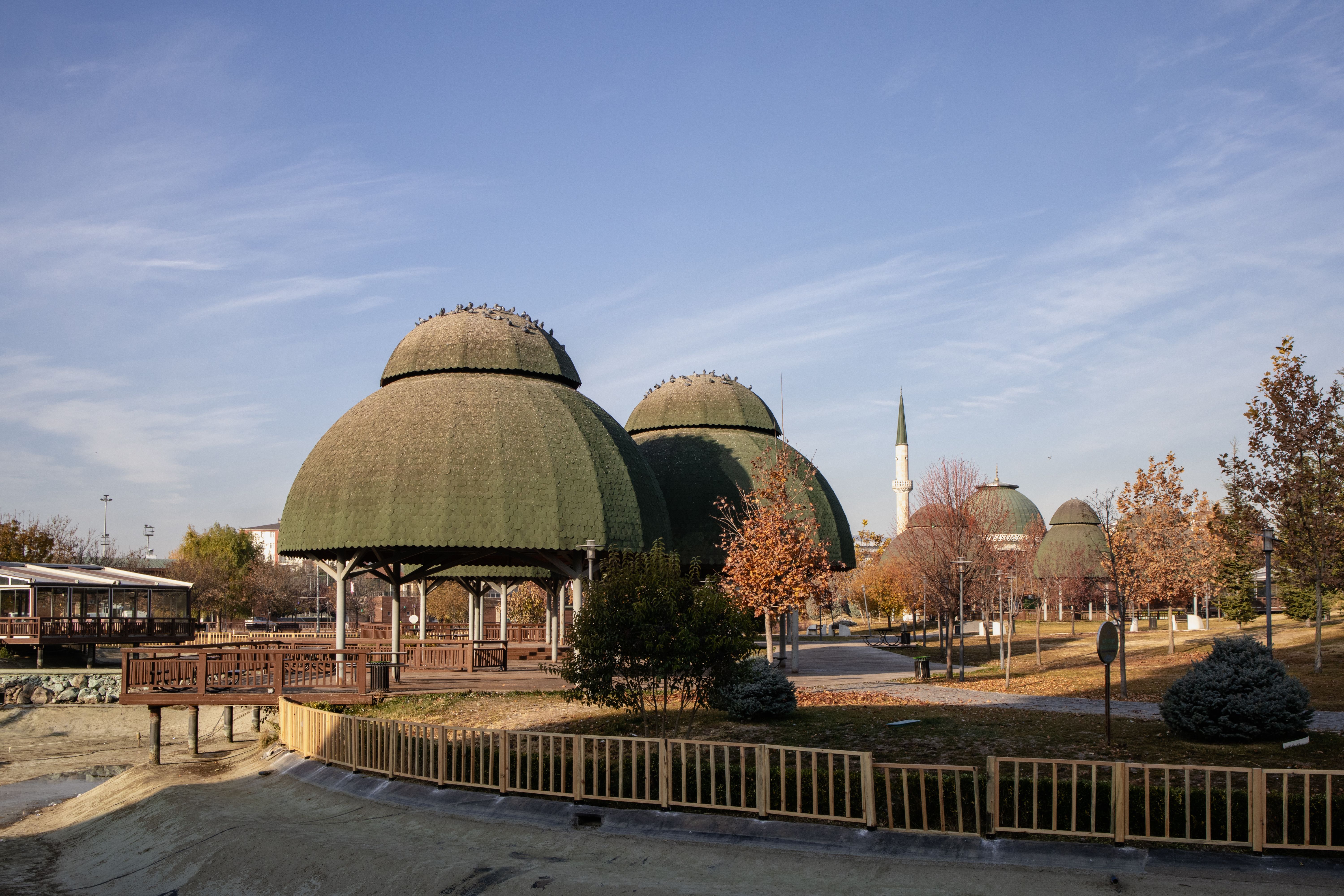 Unique Dome Structures in Elazığ Park · Free Stock Photo