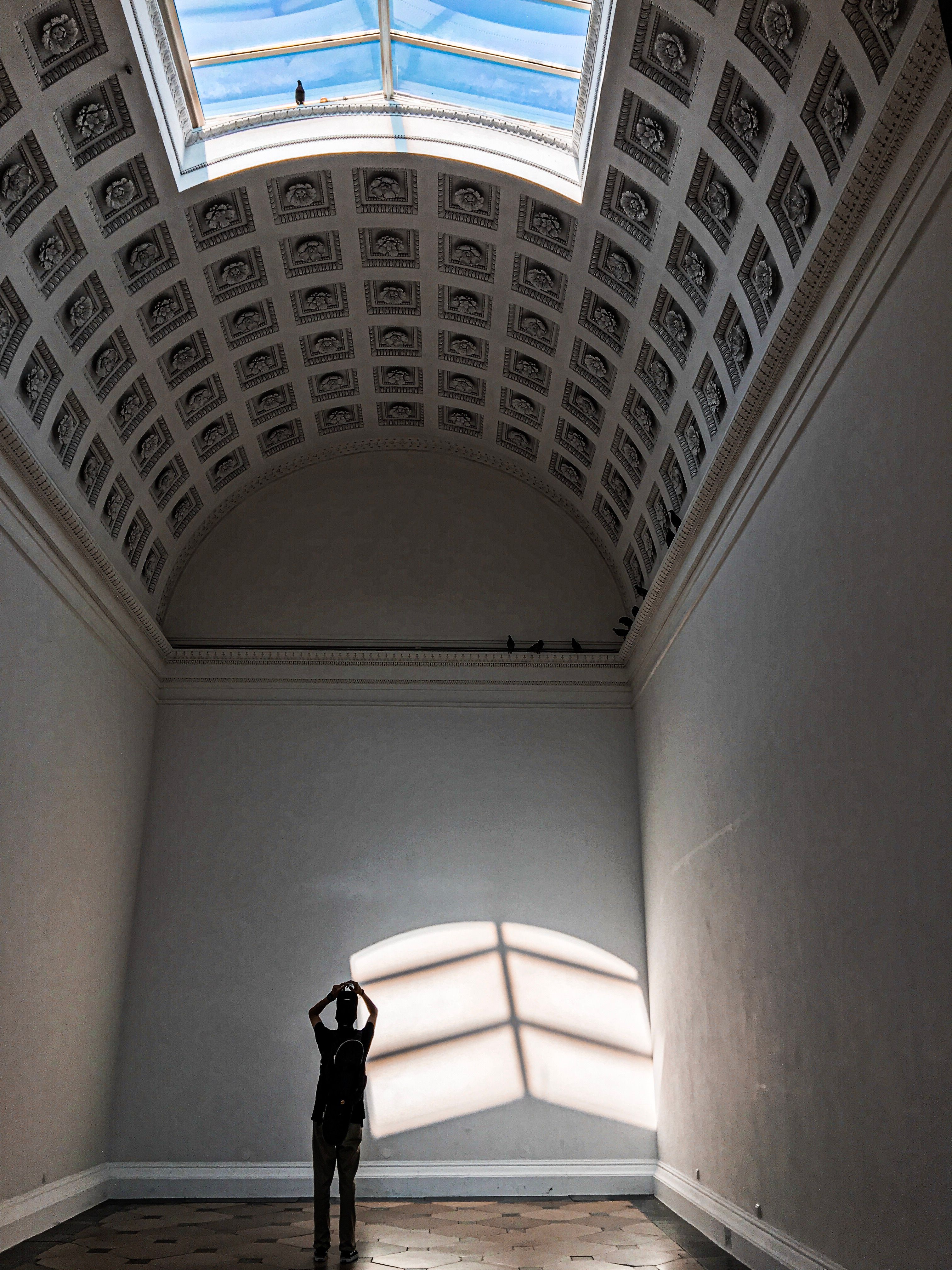 People Walking Inside Building · Free Stock Photo