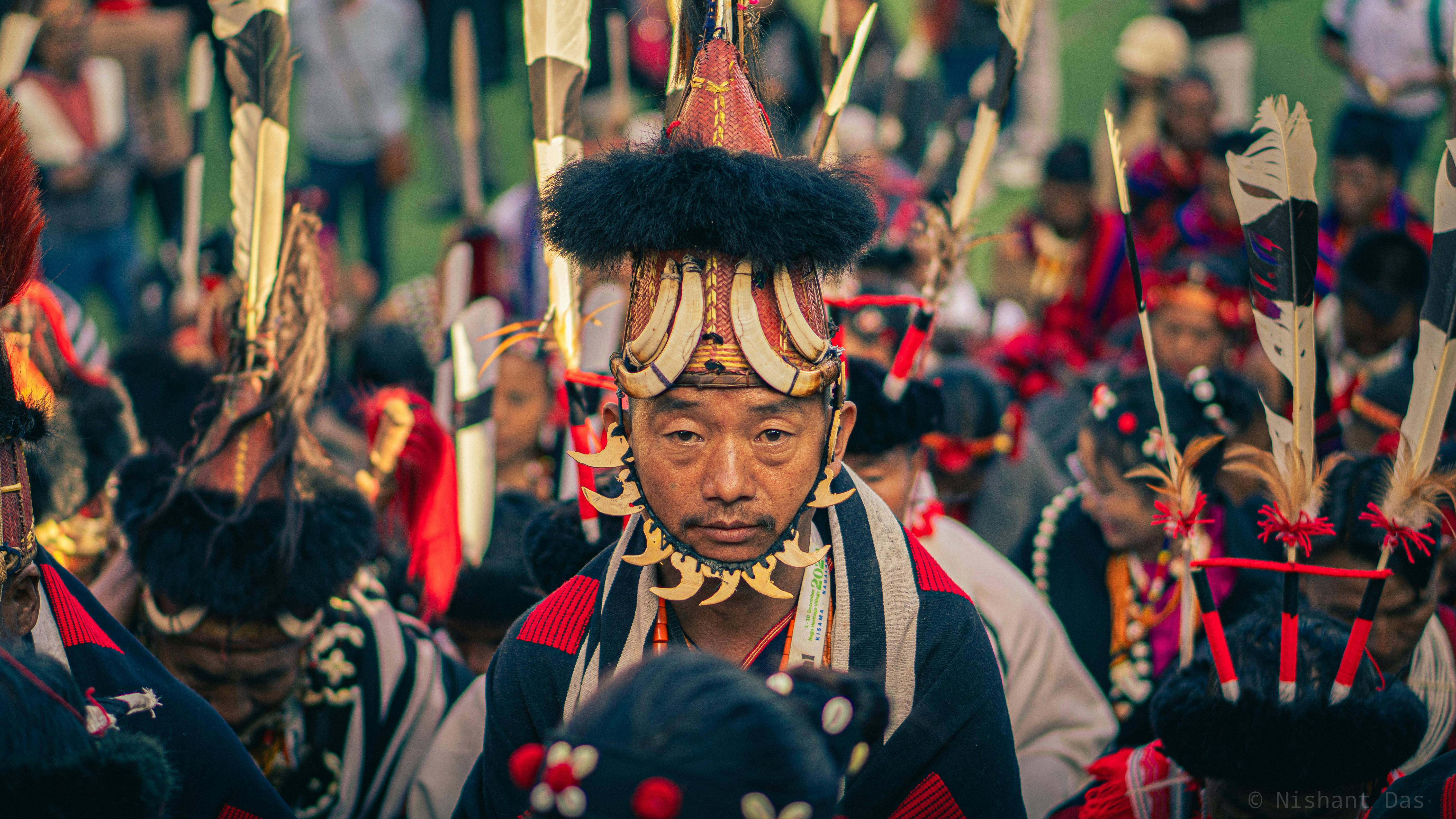 Traditional Cultural Festival with Tribal Attire · Free Stock Photo