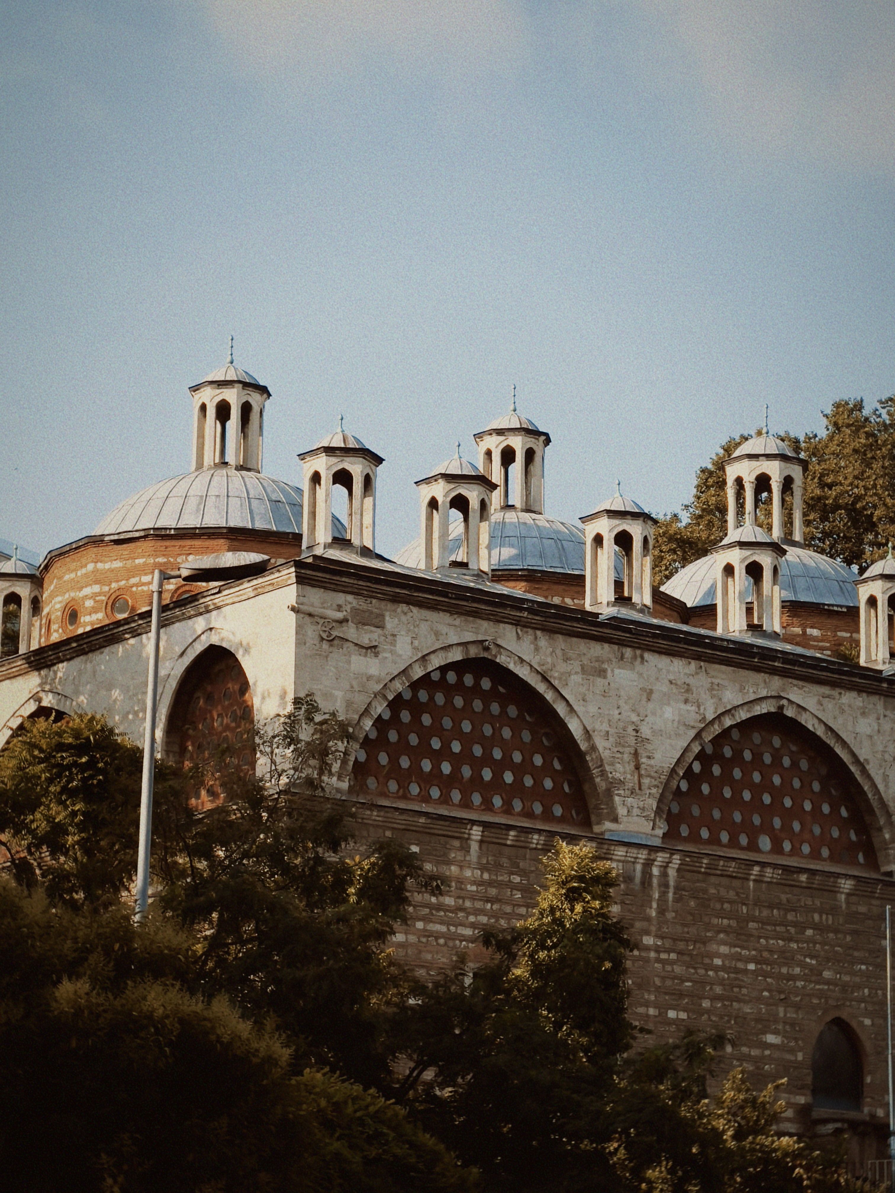 Historic Ottoman Architecture with Domes · Free Stock Photo