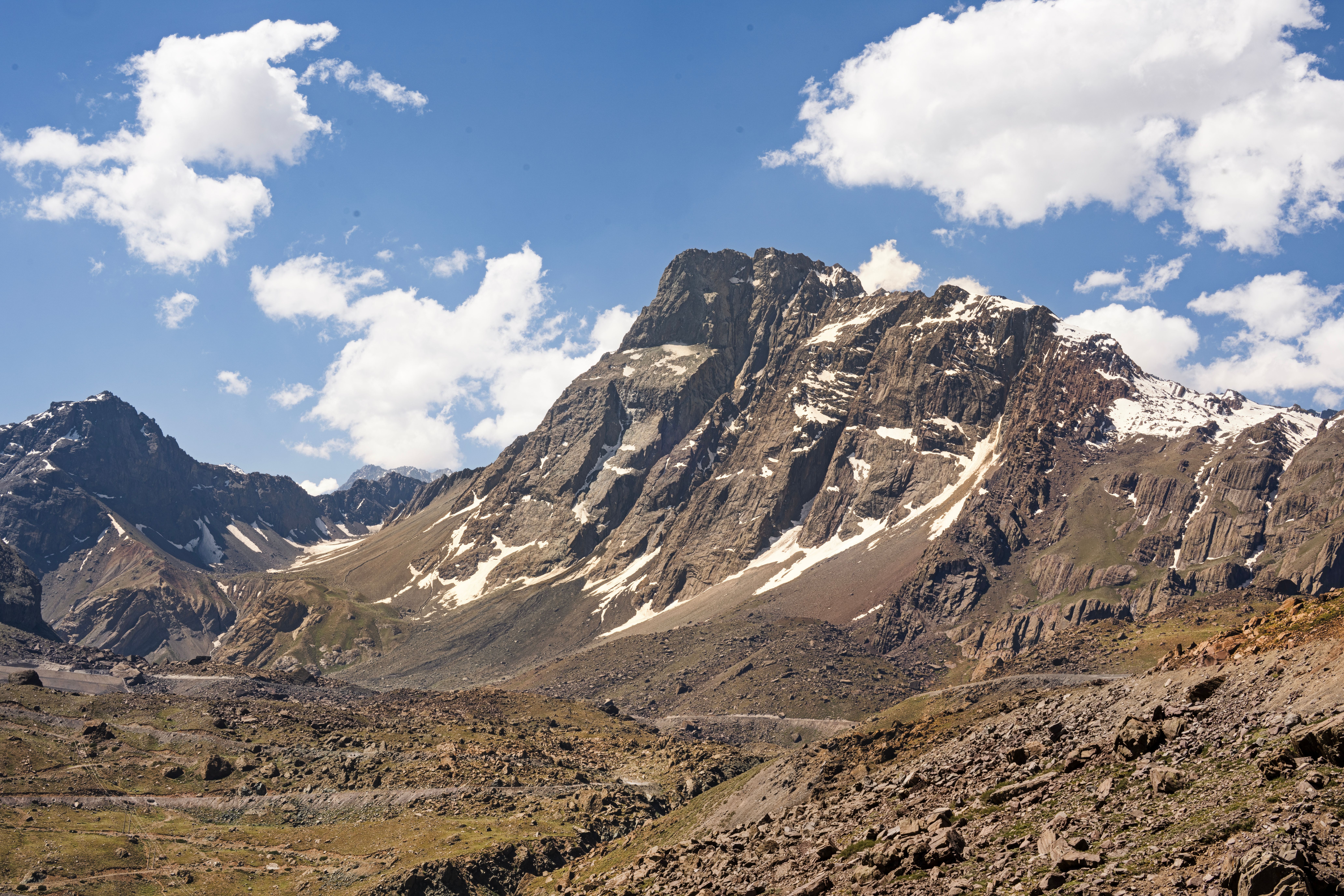 Stunning Alpine Mountain Landscape View · Free Stock Photo