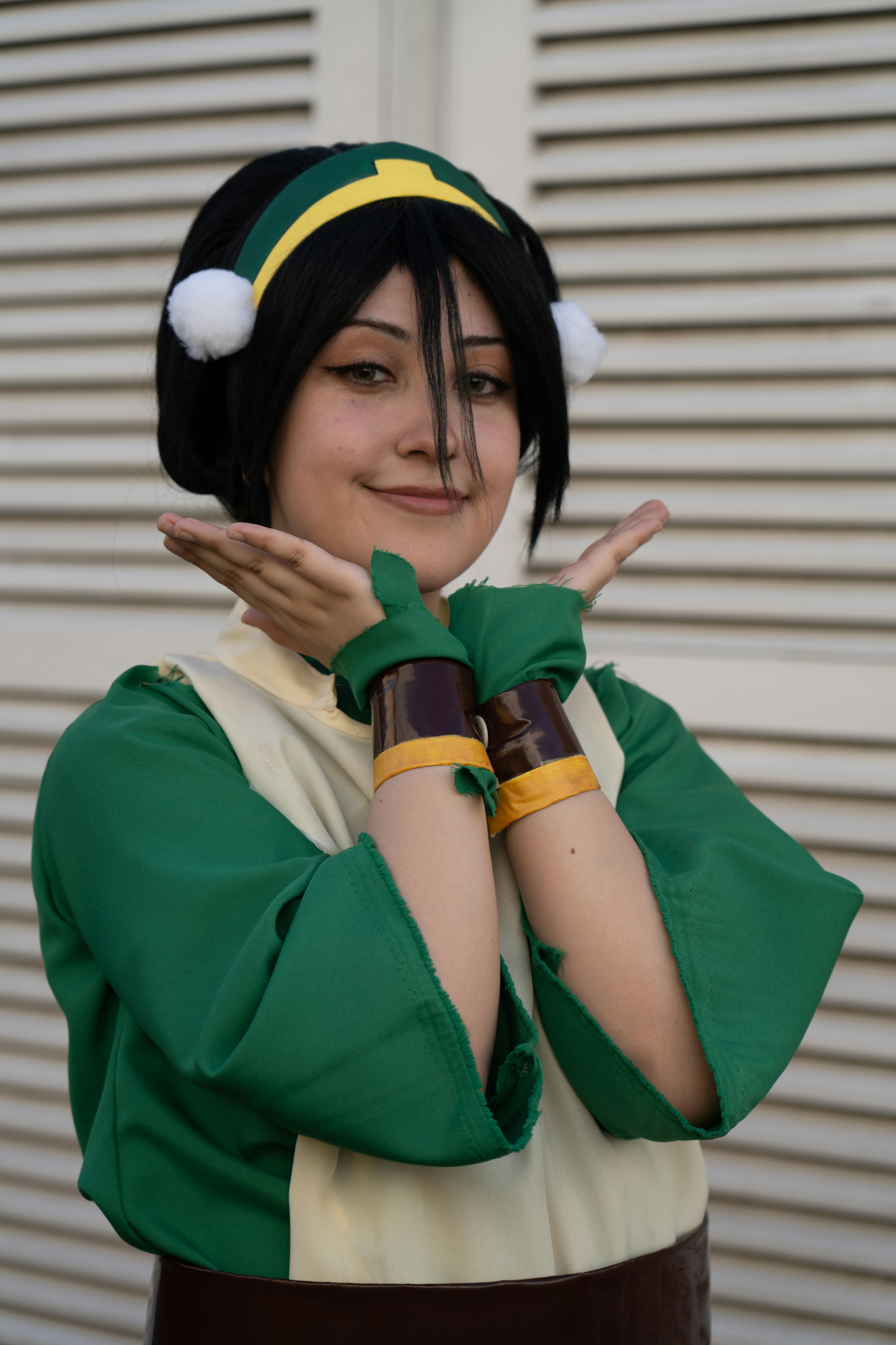 Cosplayer in Green Costume at Buenos Aires Event · Free Stock Photo