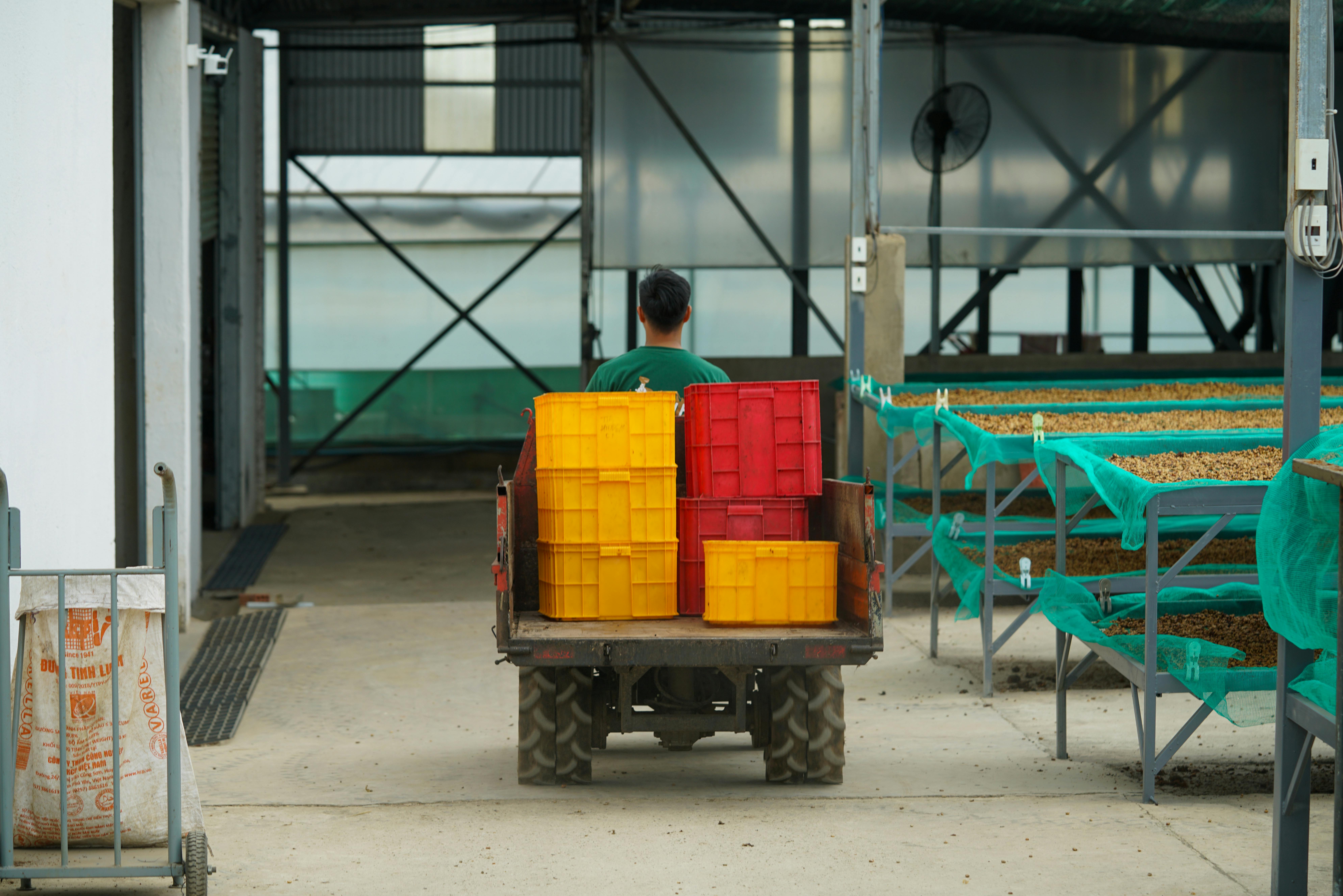 Coffee Processing Warehouse in Lâm Đồng, Vietnam · Free Stock Photo