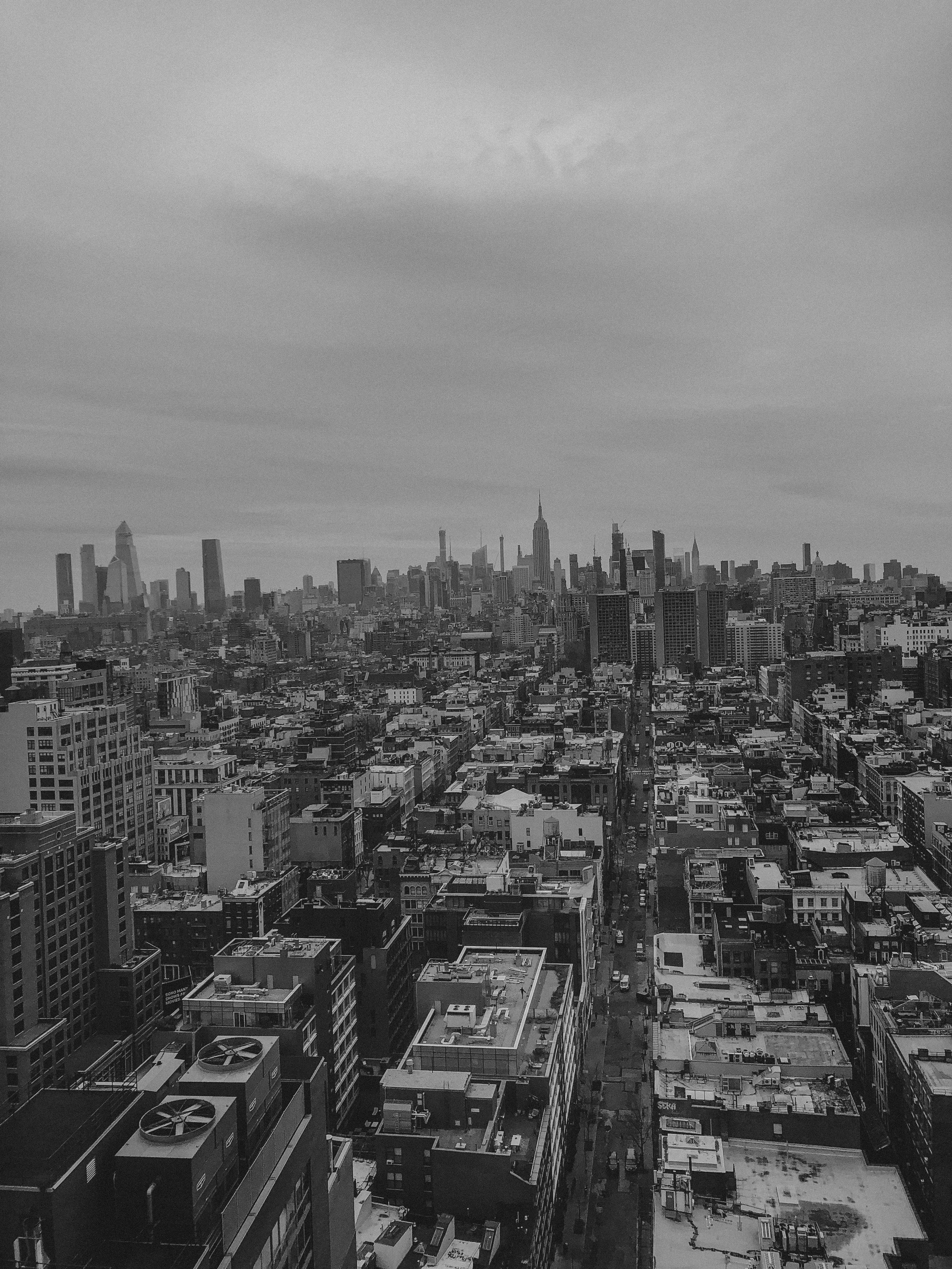 Aerial View of Skyscraper Buildings · Free Stock Photo