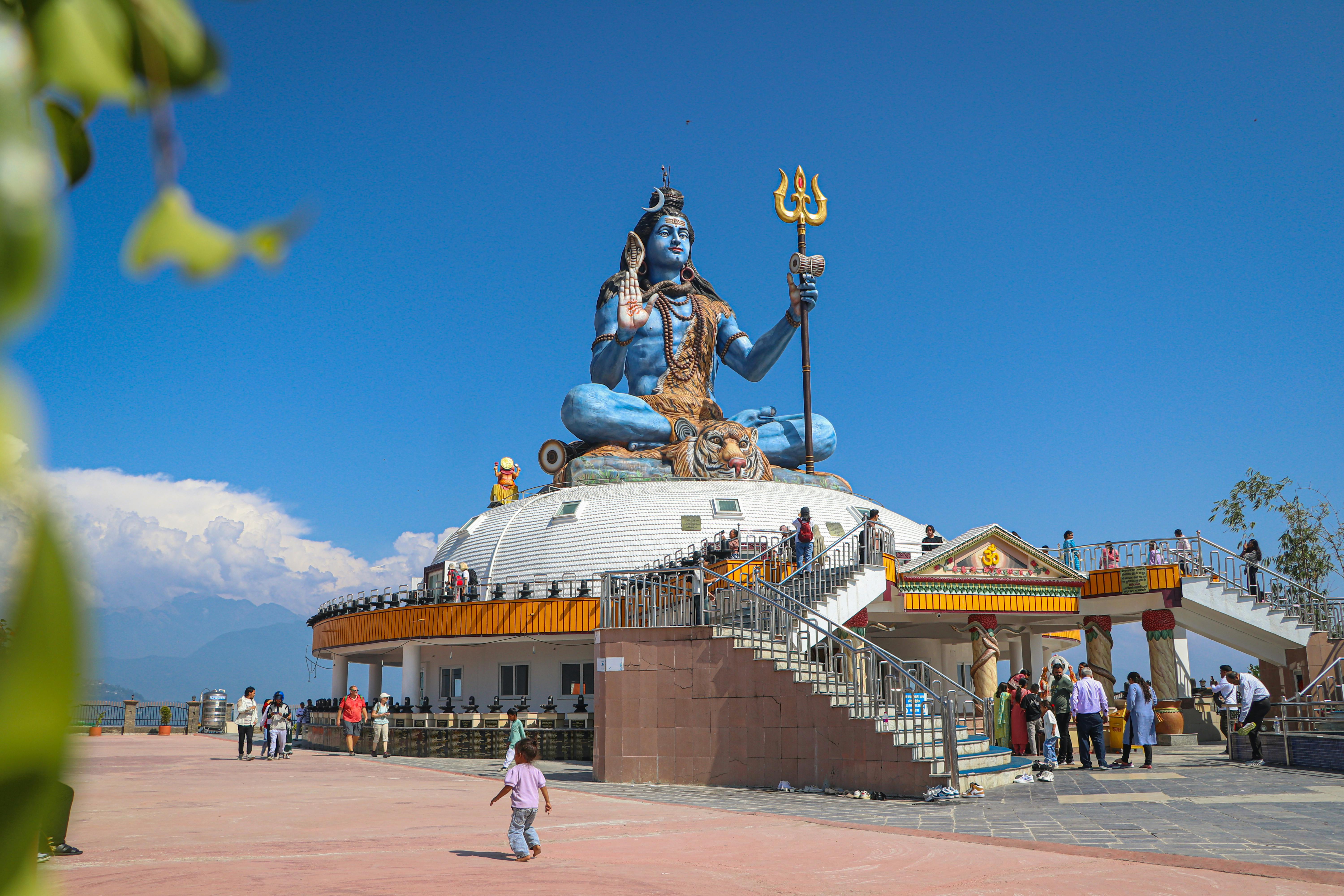 Majestic Shiva Statue in Pokhara, Nepal · Free Stock Photo