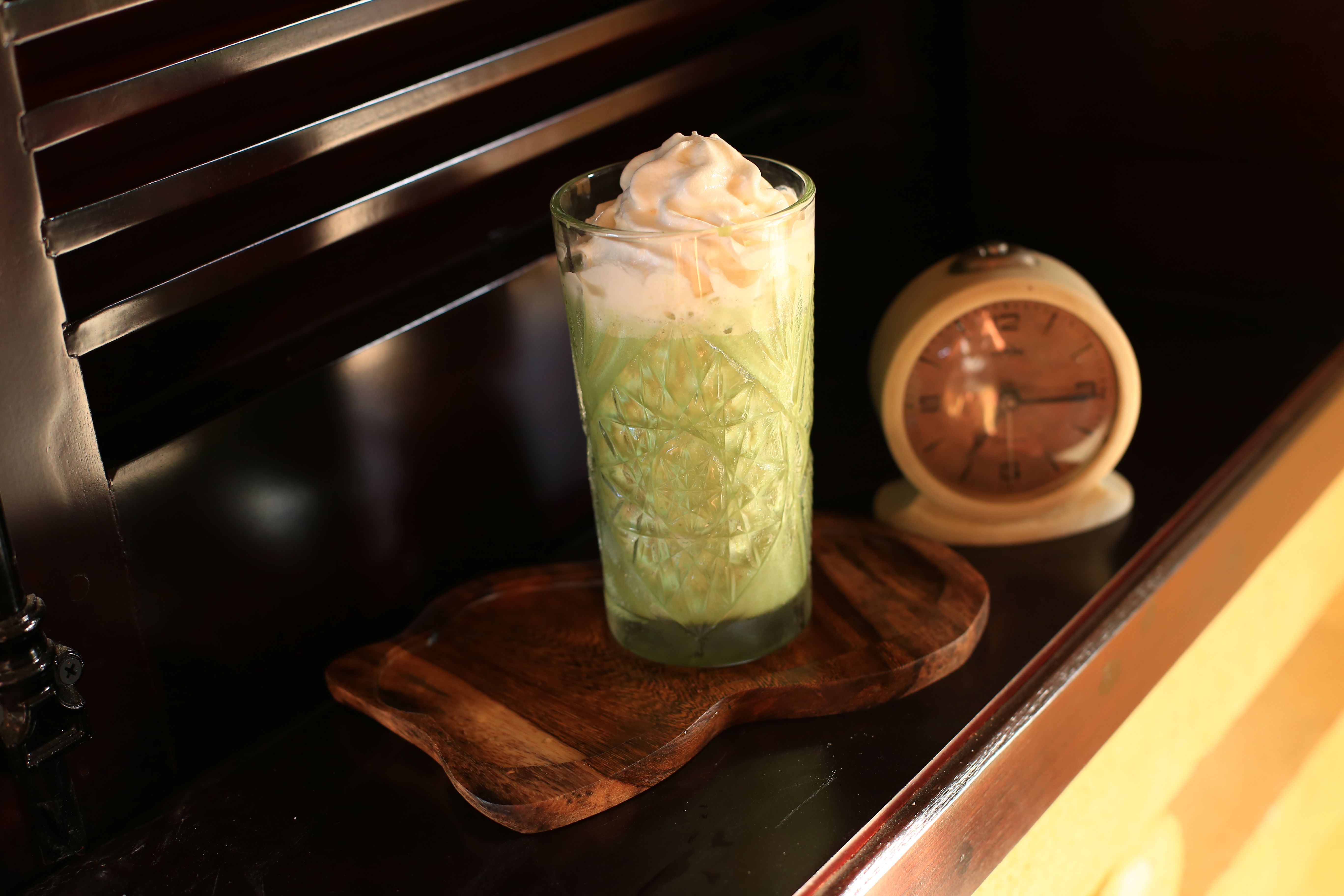 Delicious Vietnamese Drink with Cream Topping · Free Stock Photo