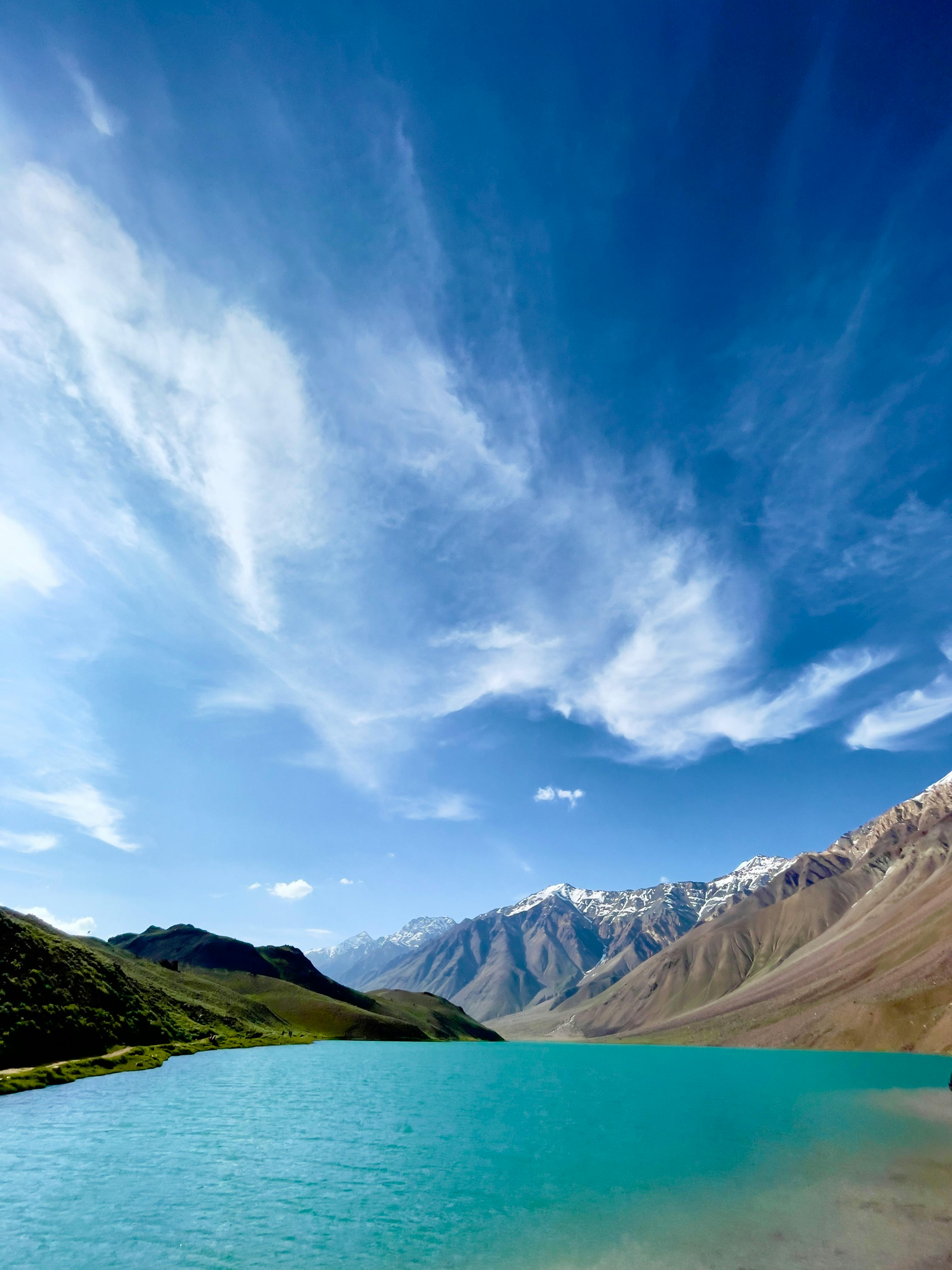 Stunning Himachal Pradesh Mountain Lake View · Free Stock Photo