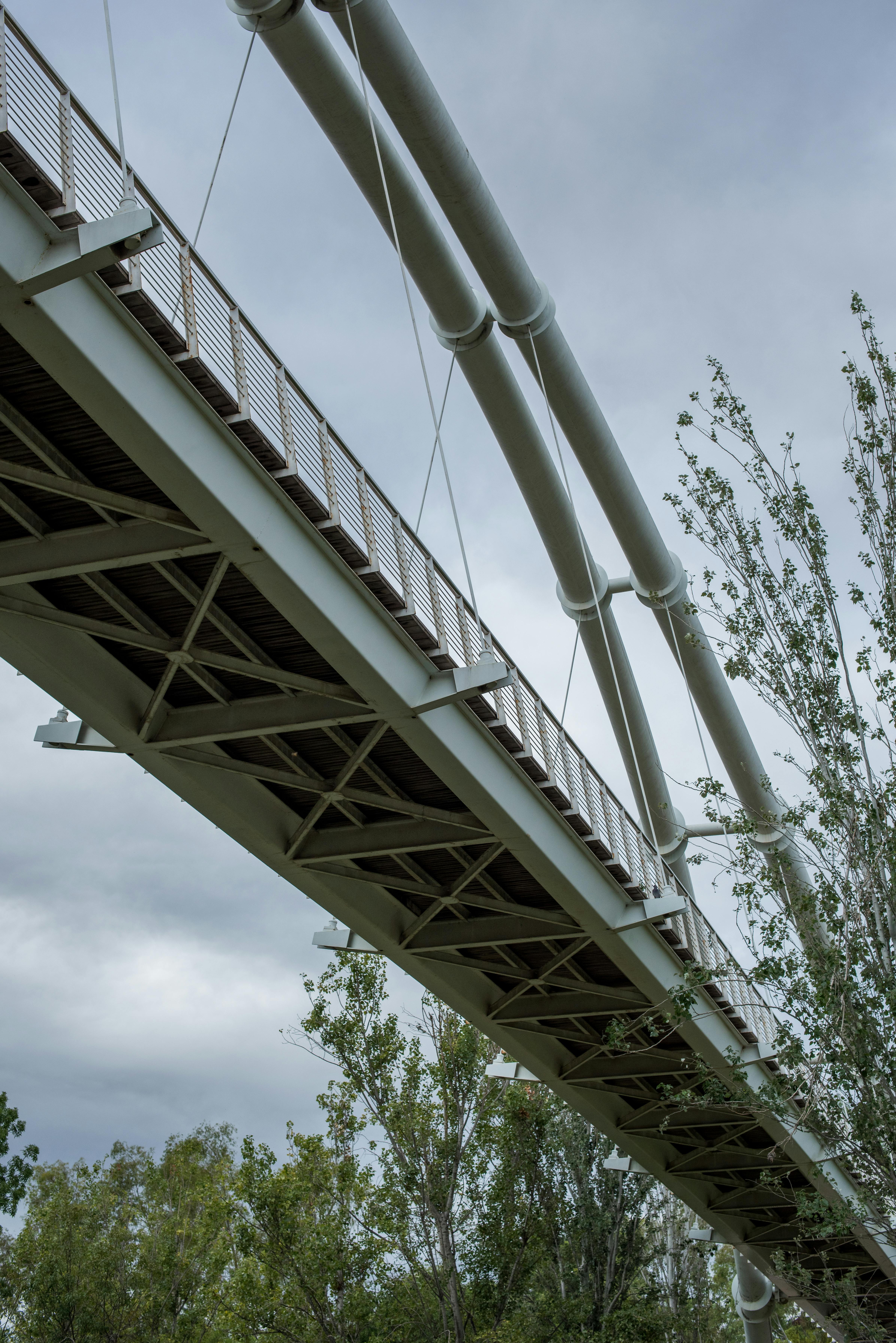 Modern Steel Bridge with Architectural Design · Free Stock Photo