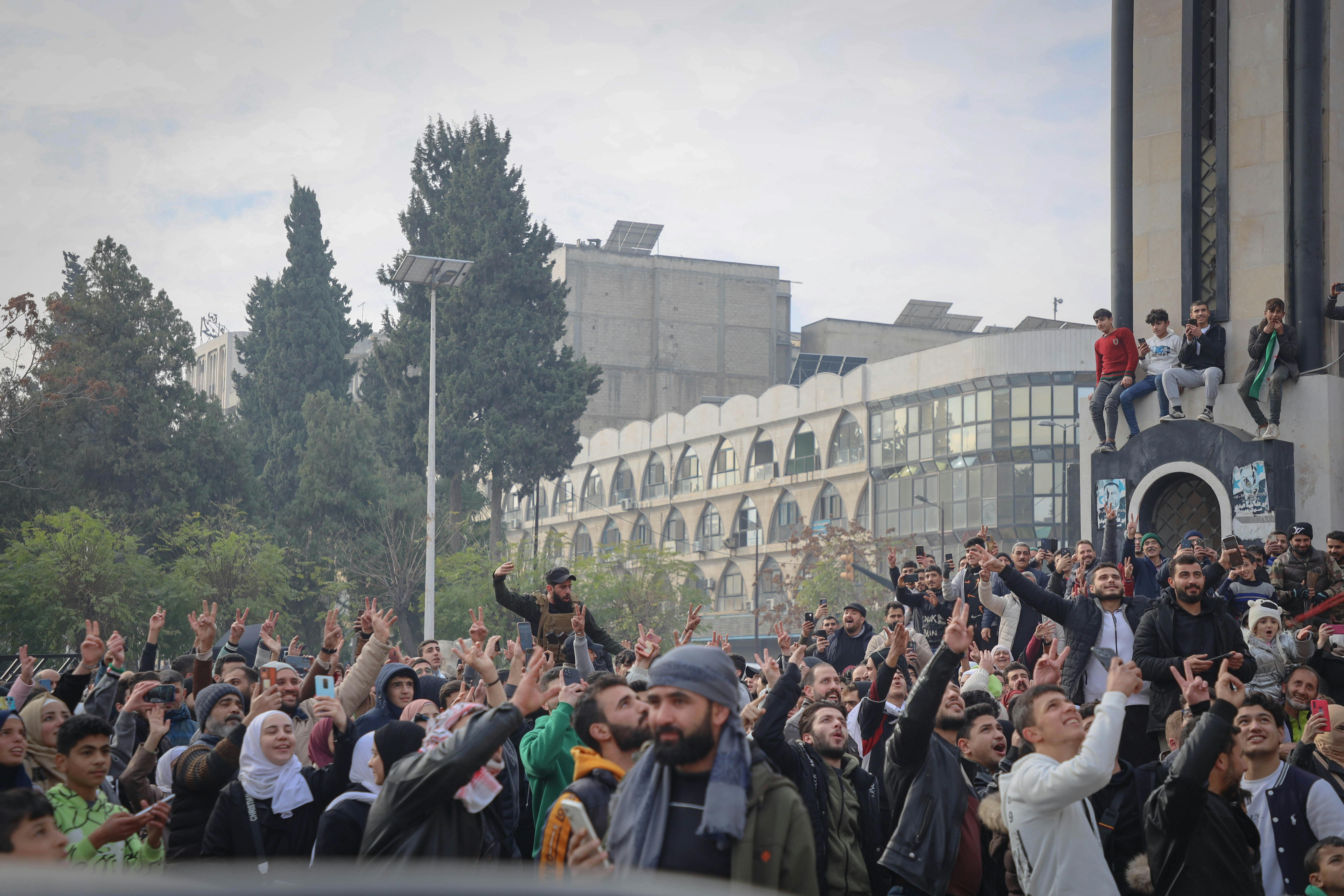 Crowd Gathering in Homs City, Syria · Free Stock Photo