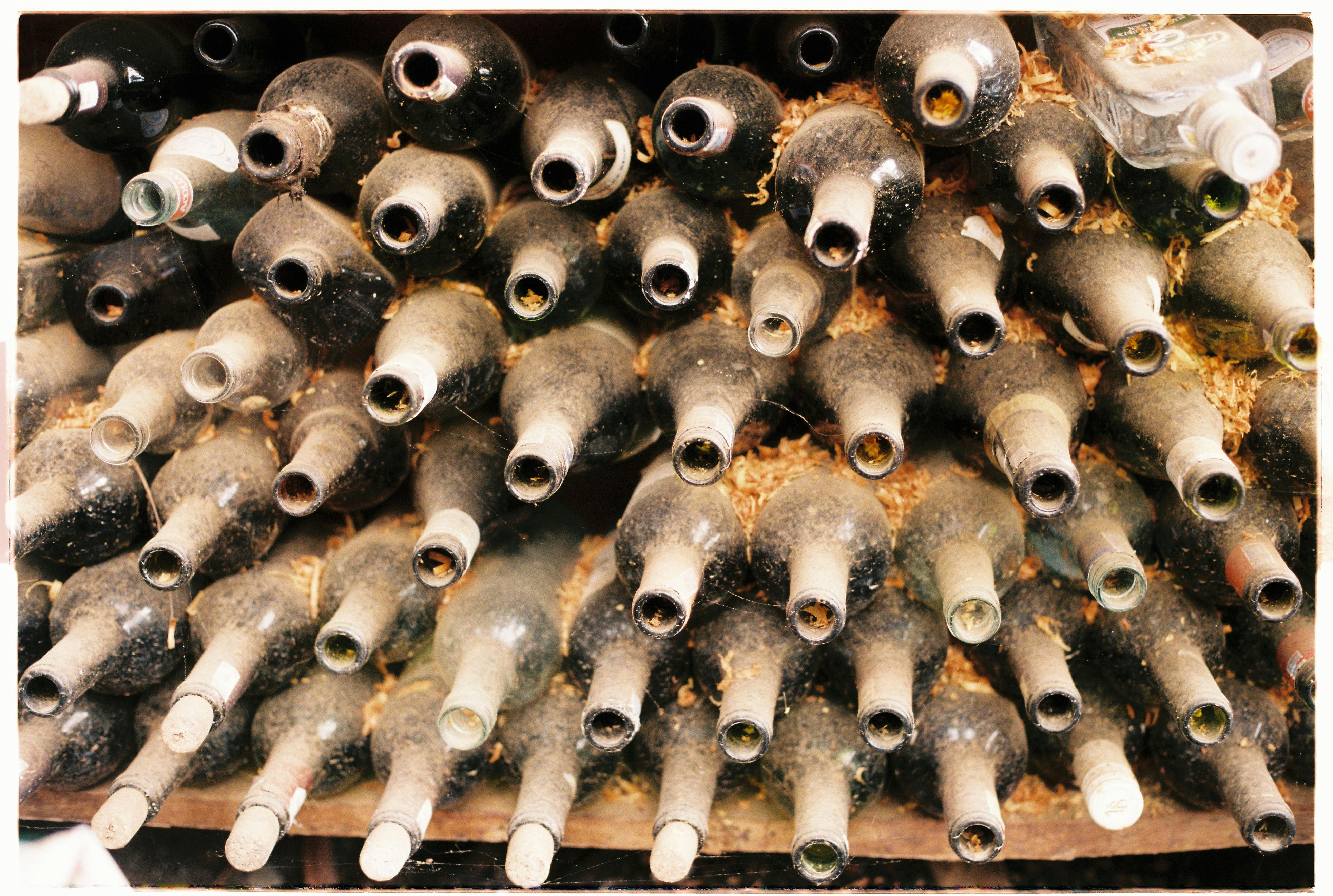 Pile of Glass Bottles · Free Stock Photo