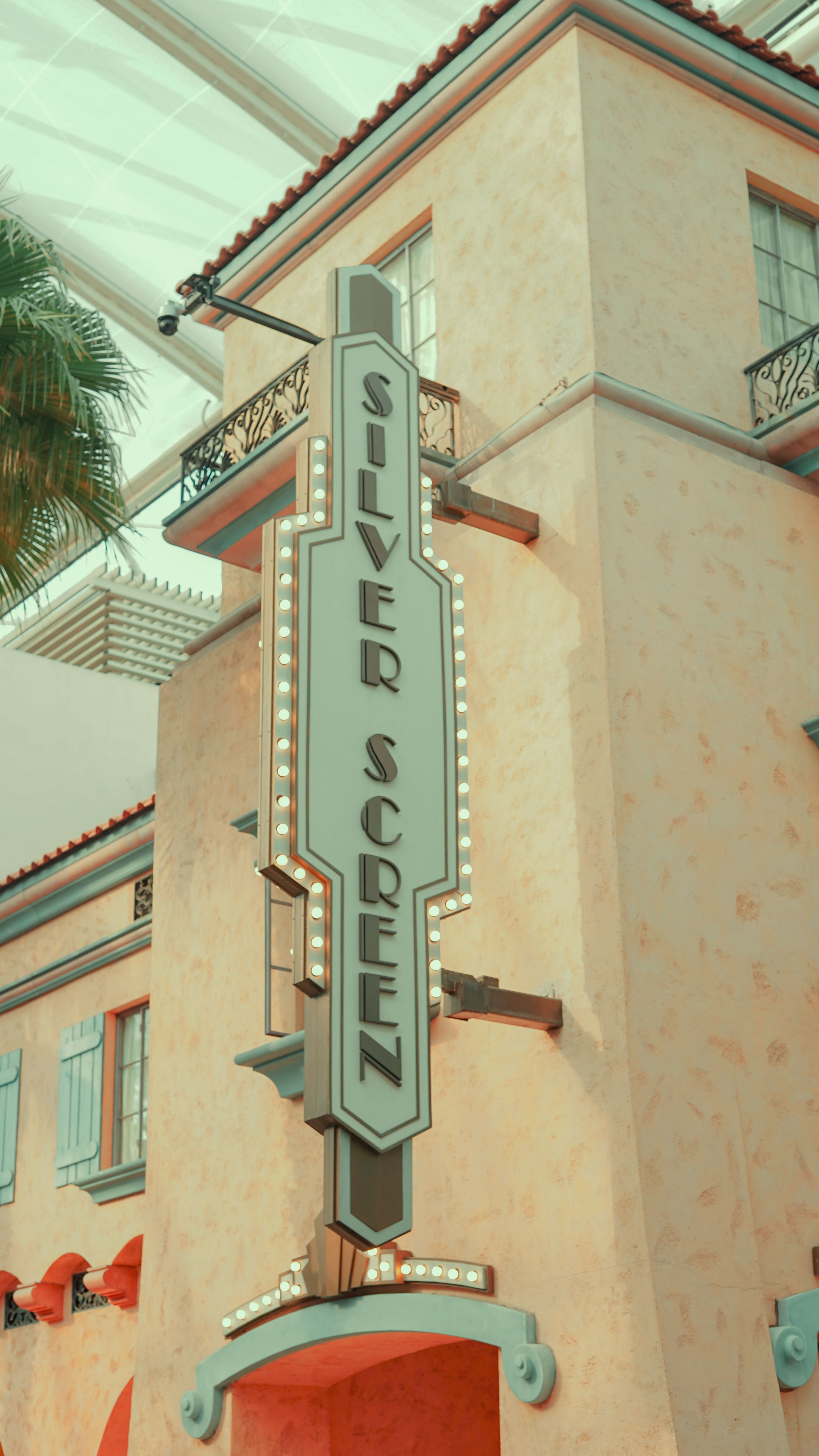 Vintage Silver Screen Sign in Singapore · Free Stock Photo