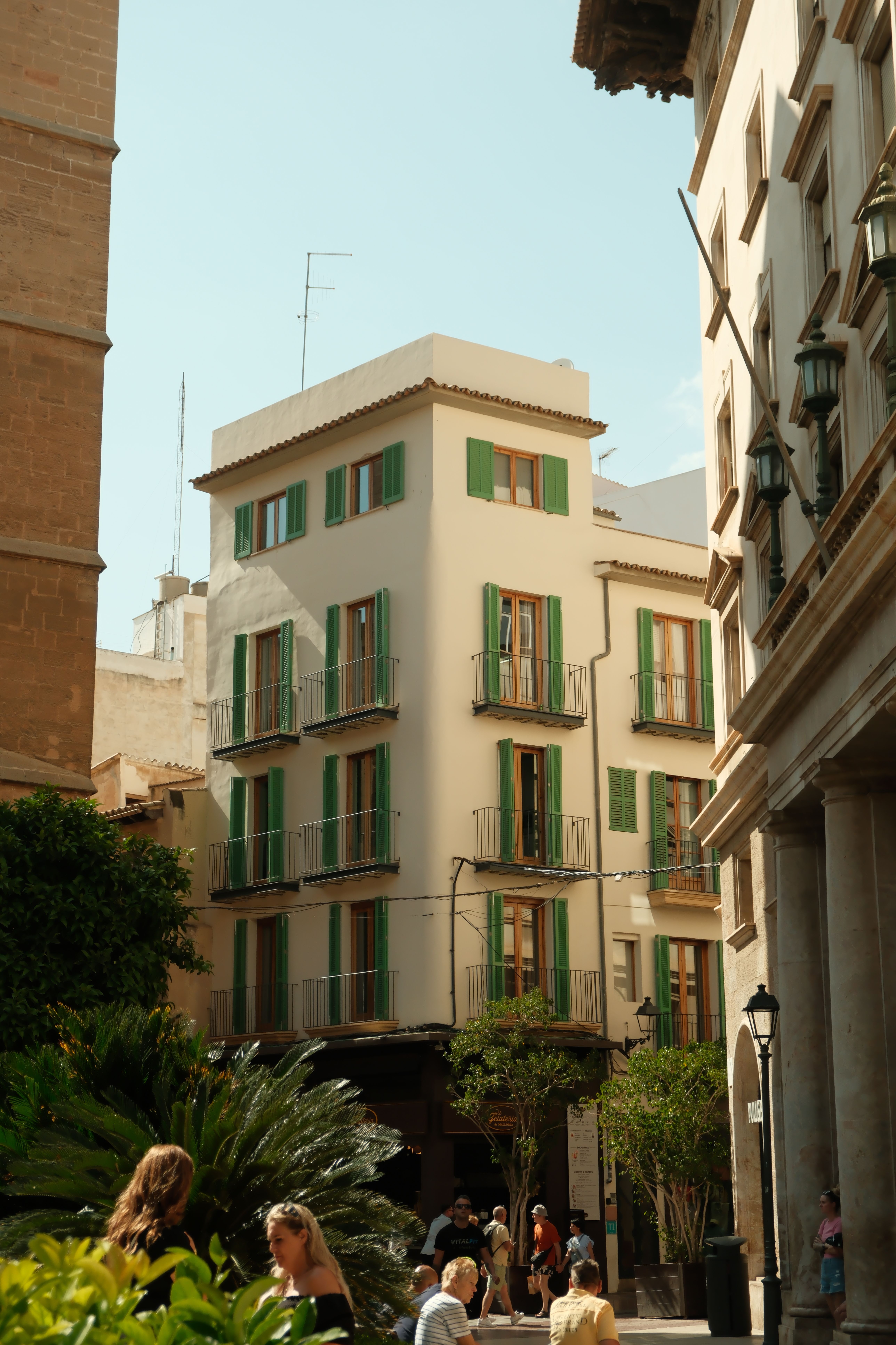 Charming Street View in Balearic Islands · Free Stock Photo