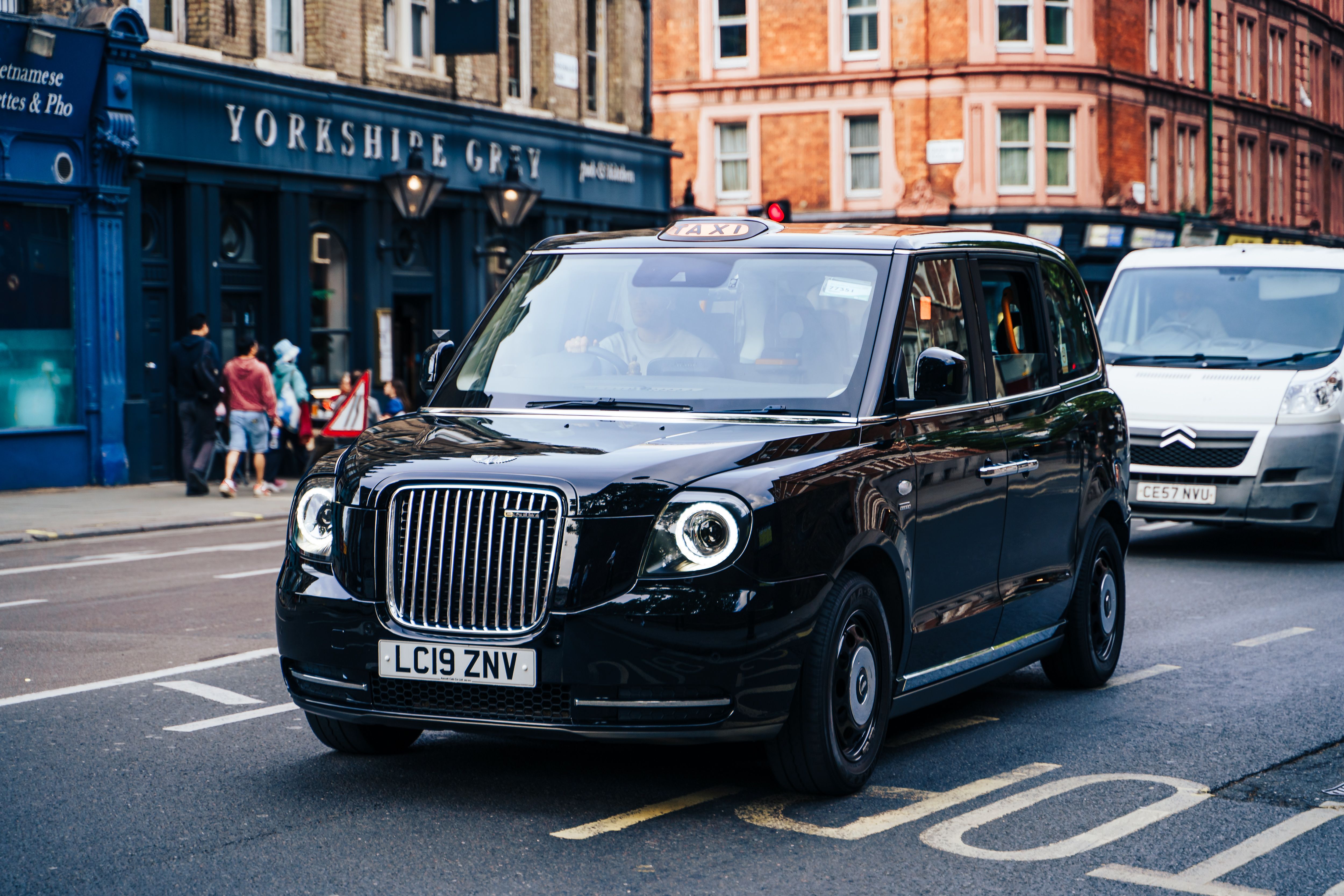 Luxus Taxi London England Bilder