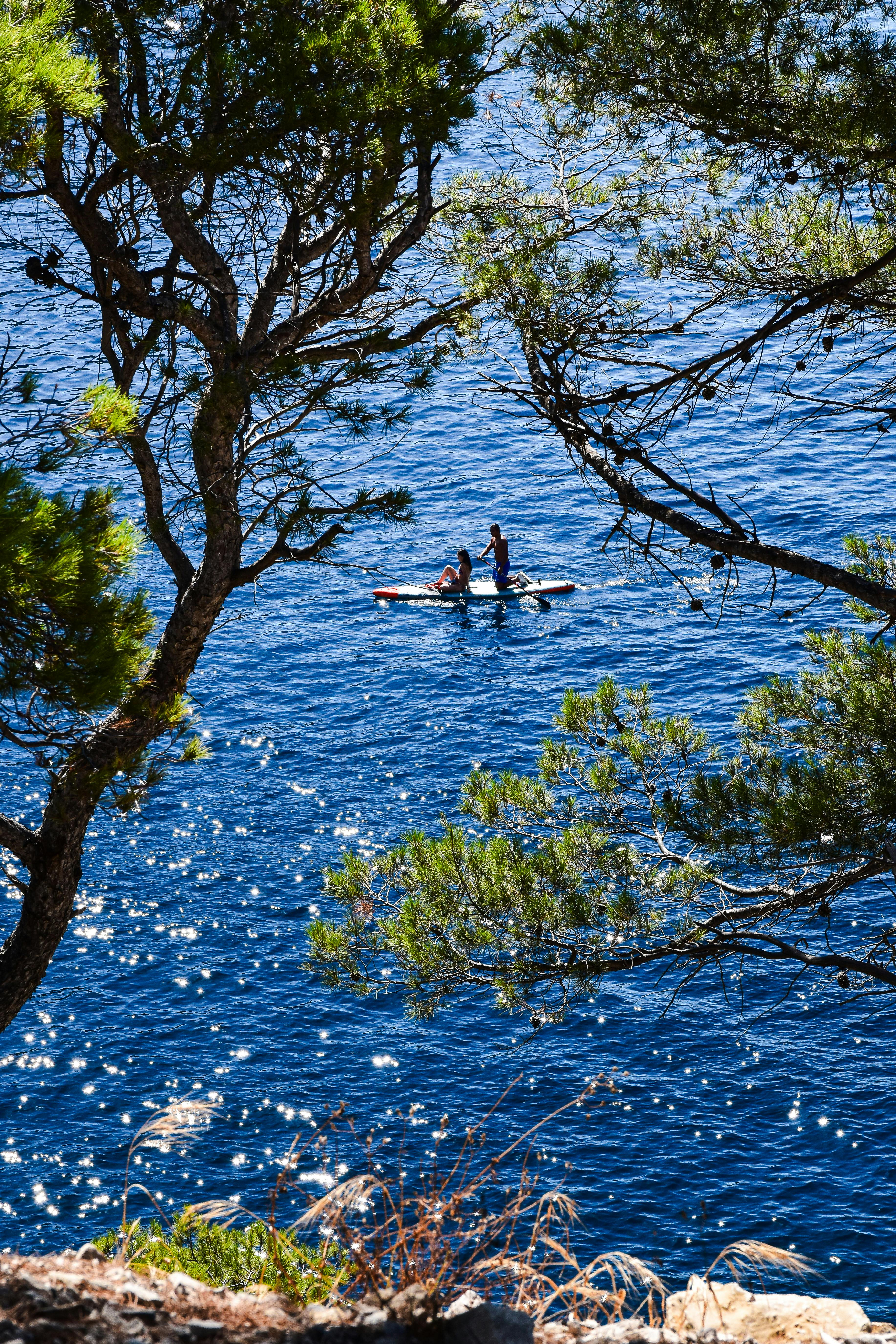 Kayaking in the Calanques of Provence · Free Stock Photo