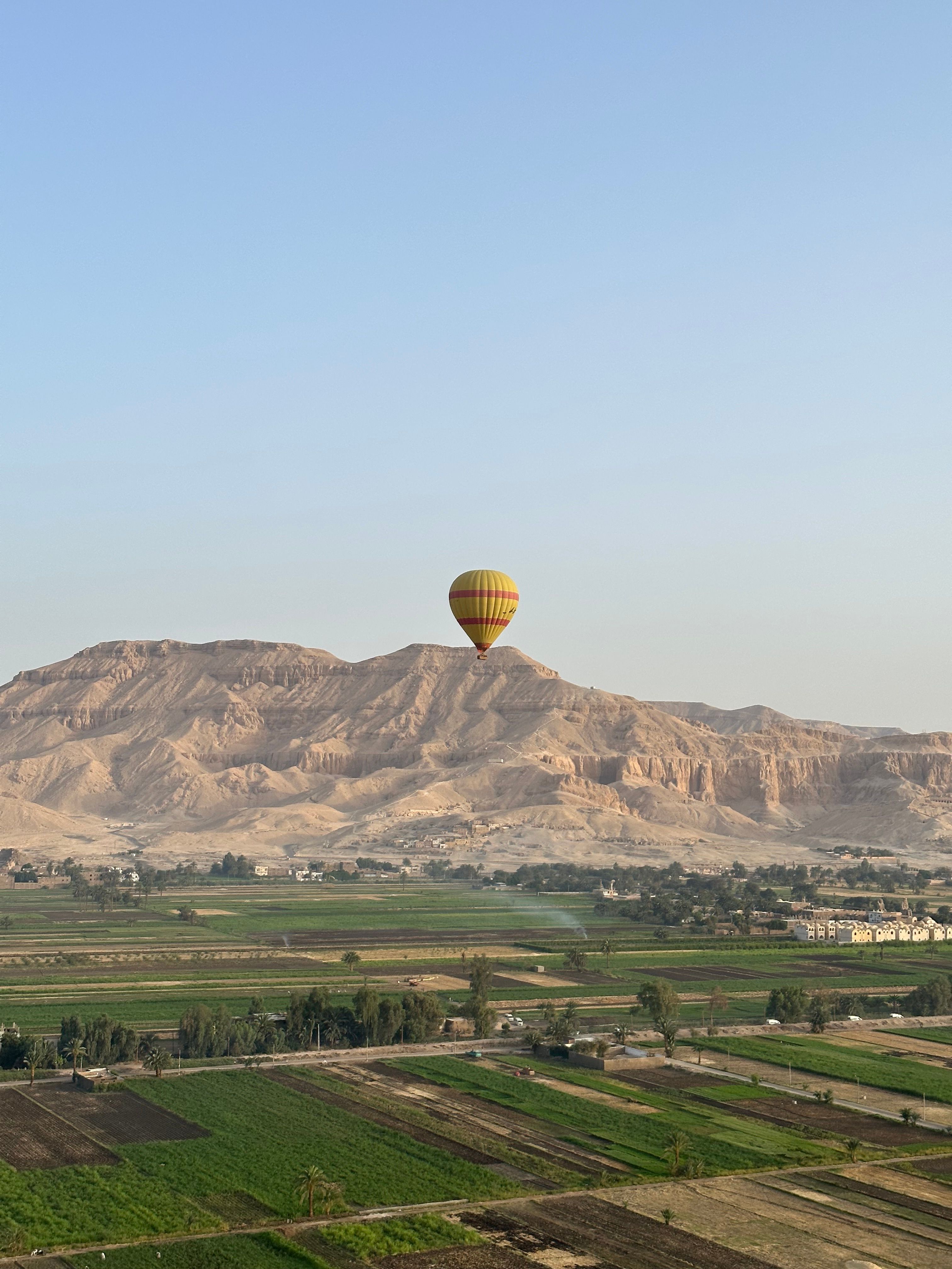 Colorful Hot Air Balloon Over Luxor, Egypt · Free Stock Photo