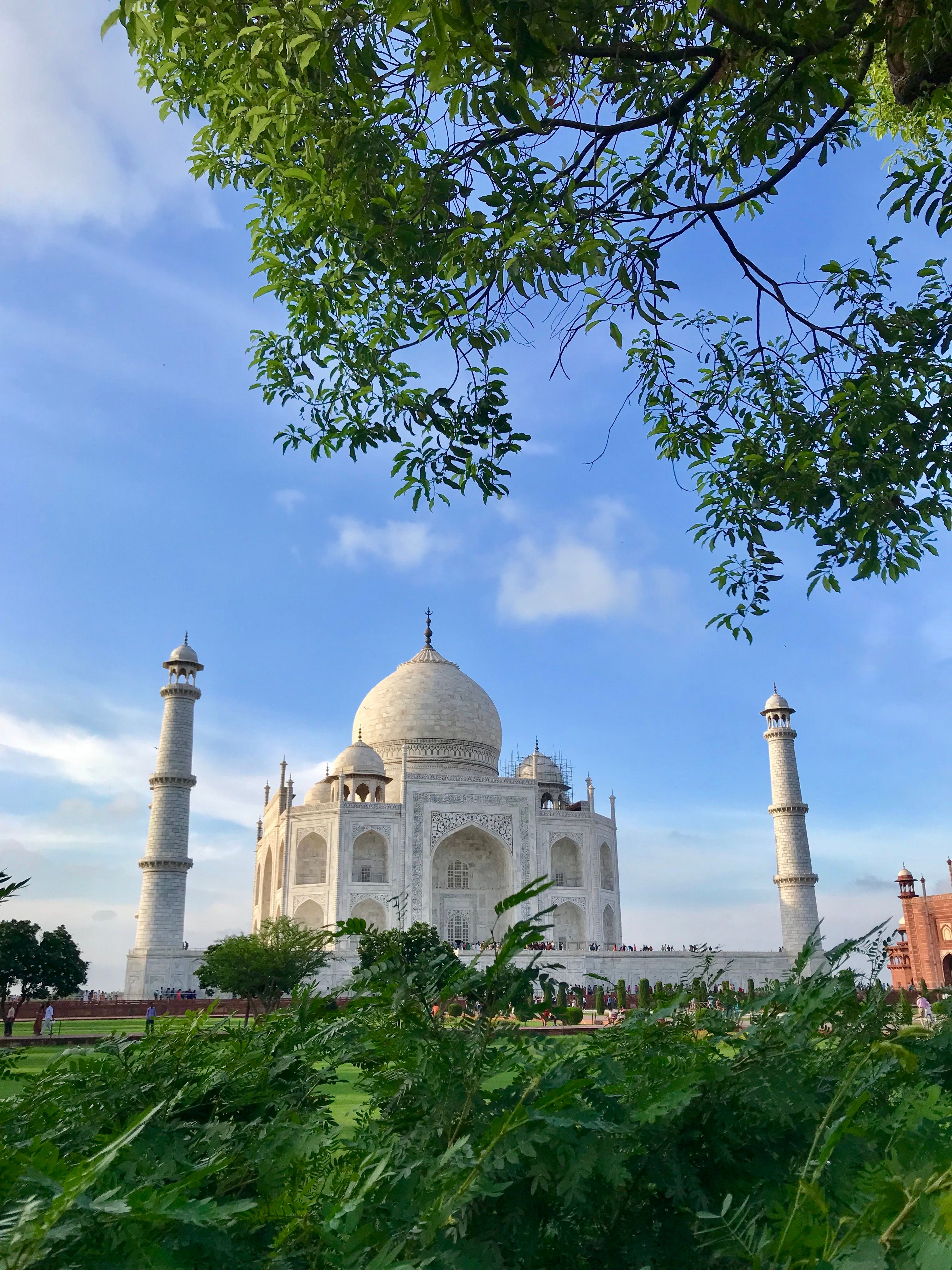Taj Mahal under Clear Blue Sky · Free Stock Photo