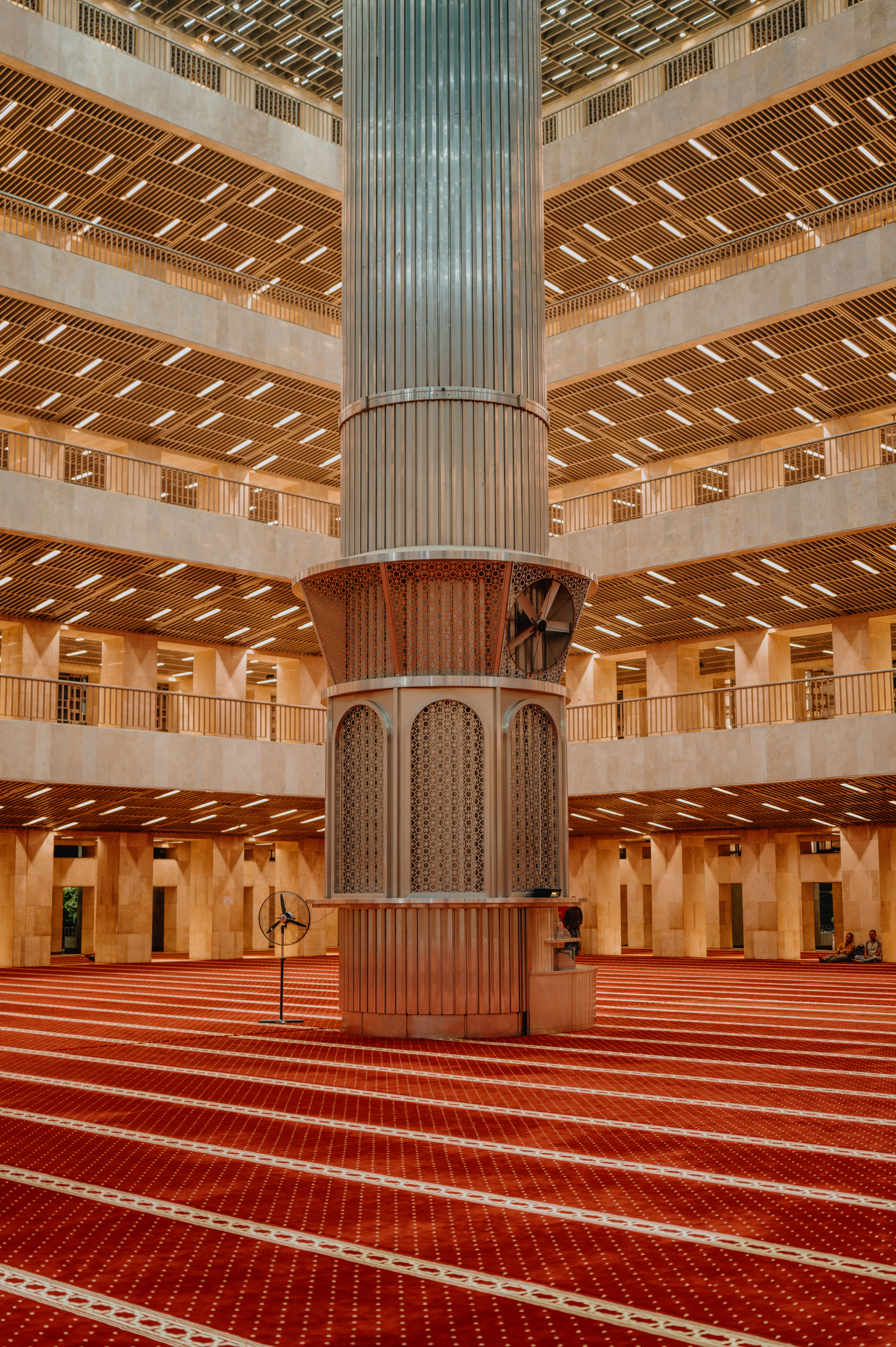 Istiqlal Mosque Interior in Jakarta · Free Stock Photo