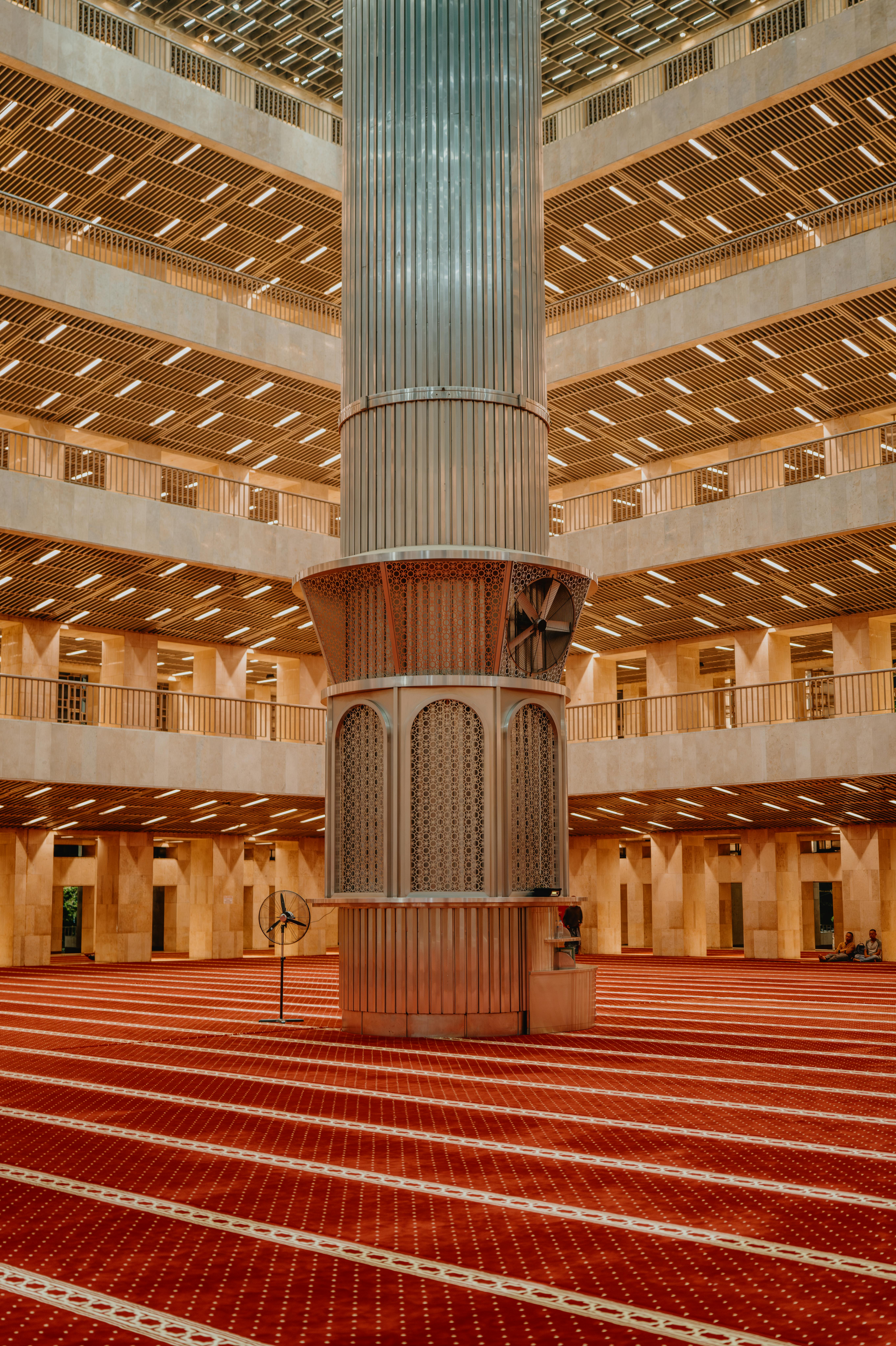 Istiqlal Mosque Interior in Jakarta · Free Stock Photo