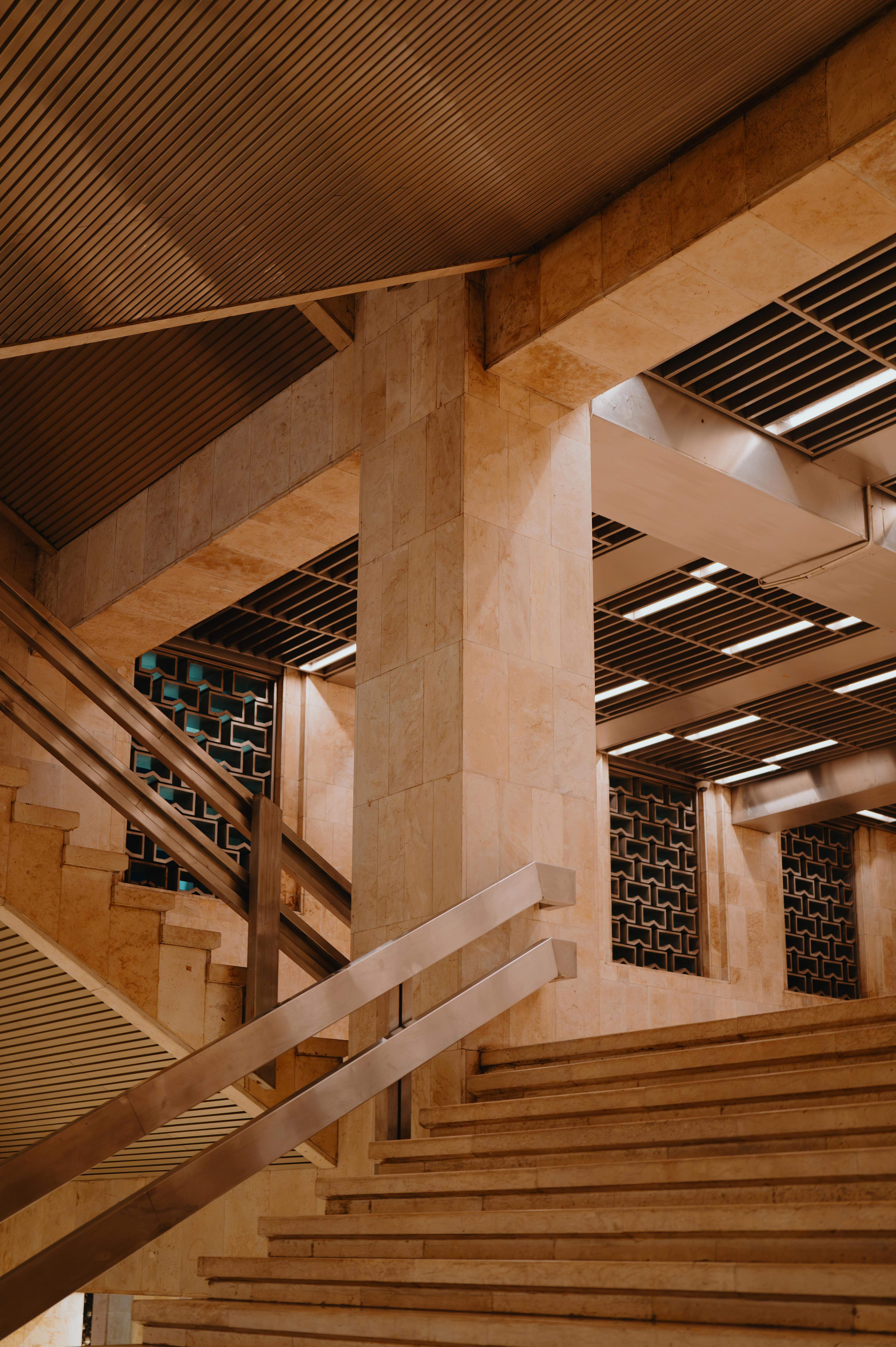Modern Interior of Istiqlal Mosque, Jakarta · Free Stock Photo