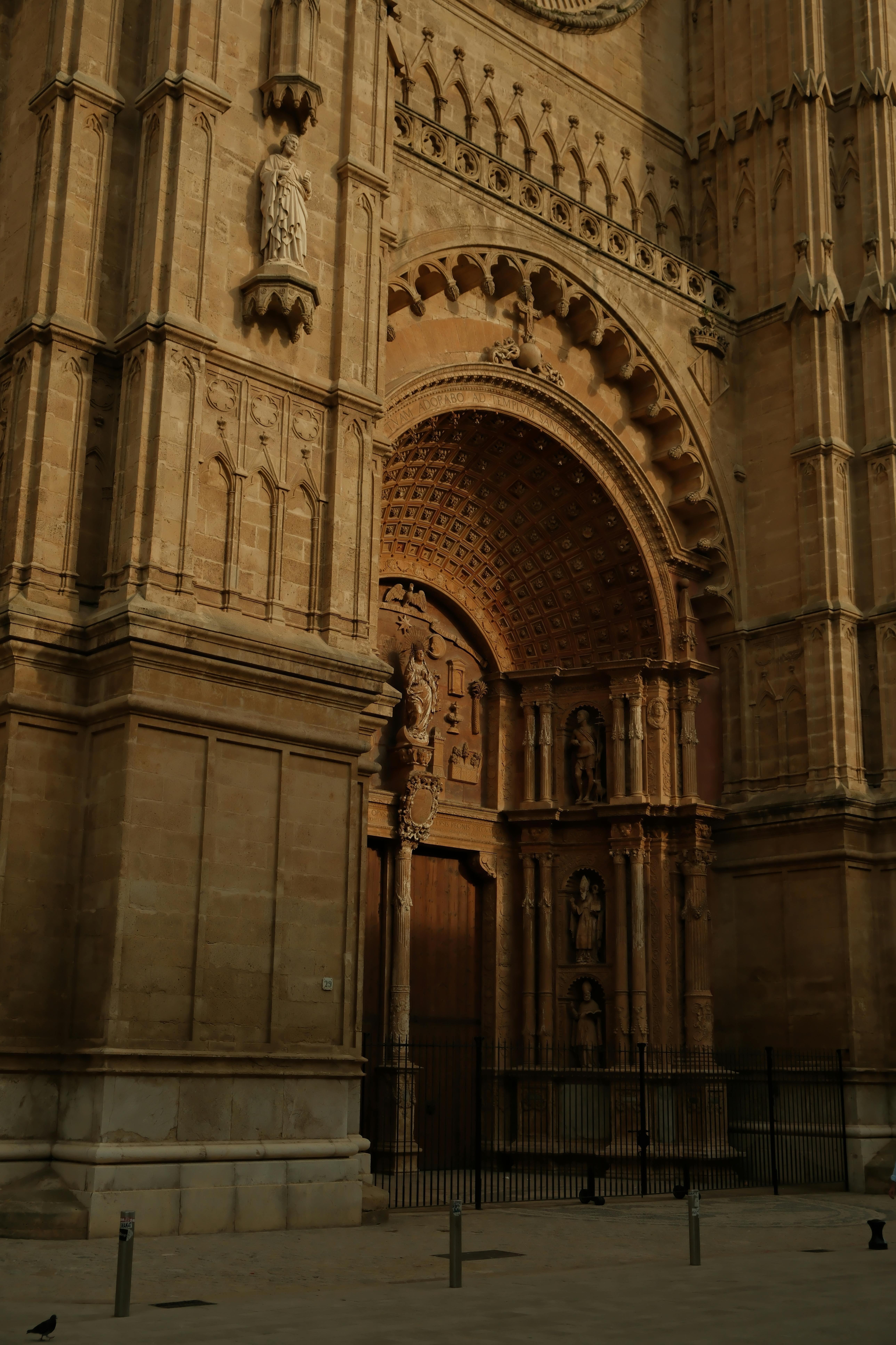 Gothic Architecture of Palma Cathedral Facade · Free Stock Photo