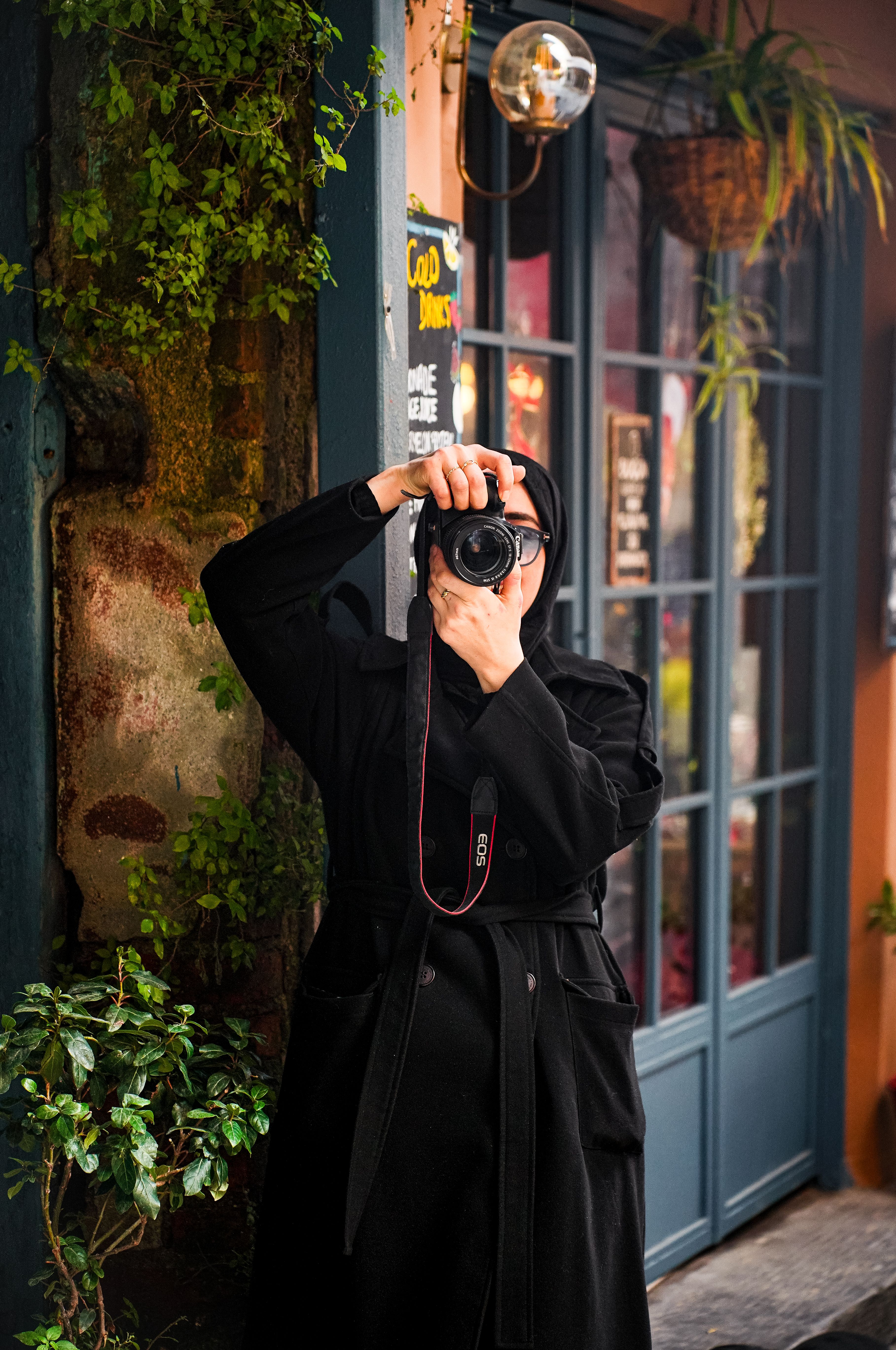 Photographer Capturing Urban Street Scene · Free Stock Photo