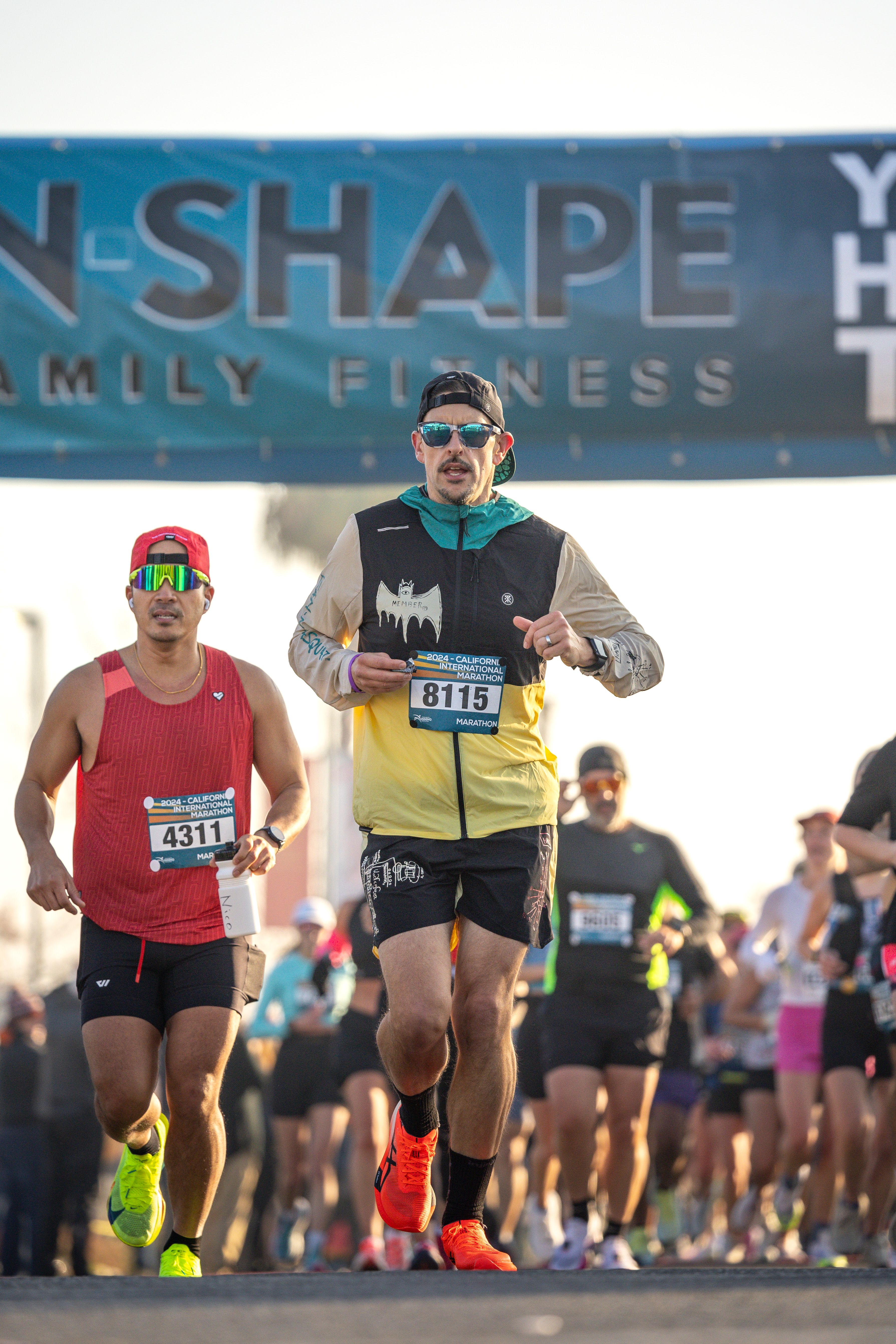 Runners at Outdoor Fitness Event Race · Free Stock Photo