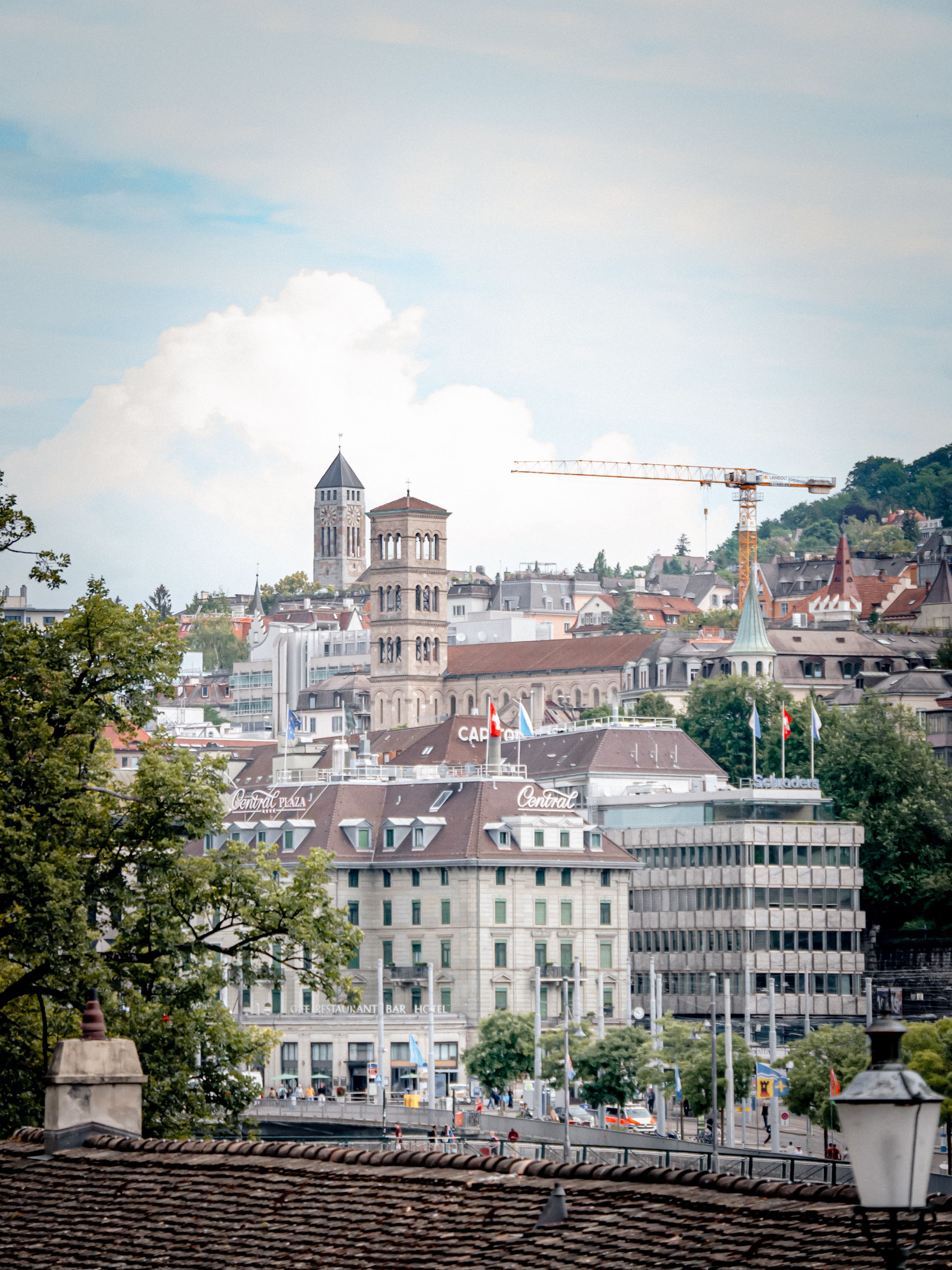 Scenic View of Zürich's Historic Cityscape · Free Stock Photo