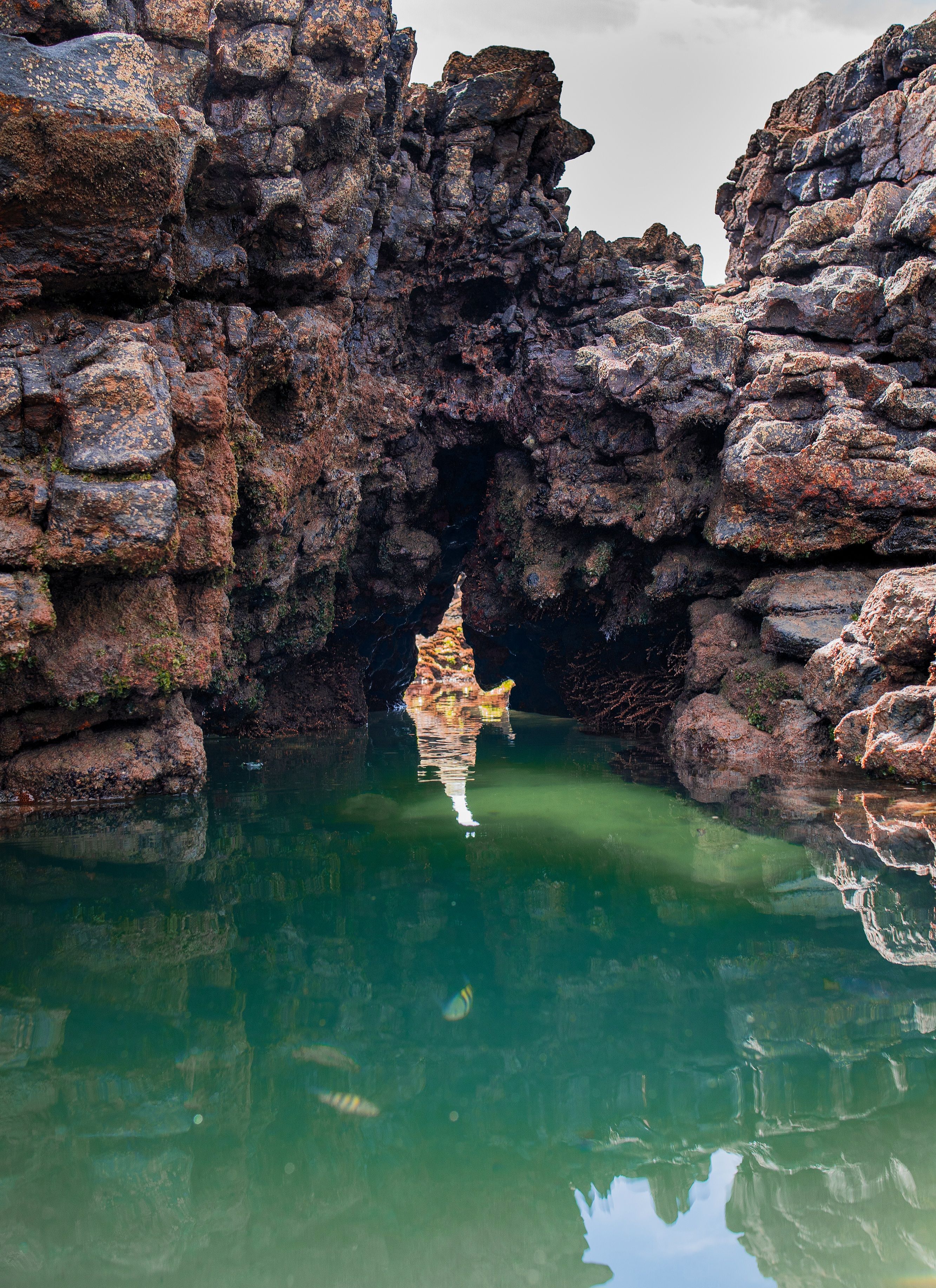 Natural Rock Formation with Clear Water in Brazil · Free Stock Photo