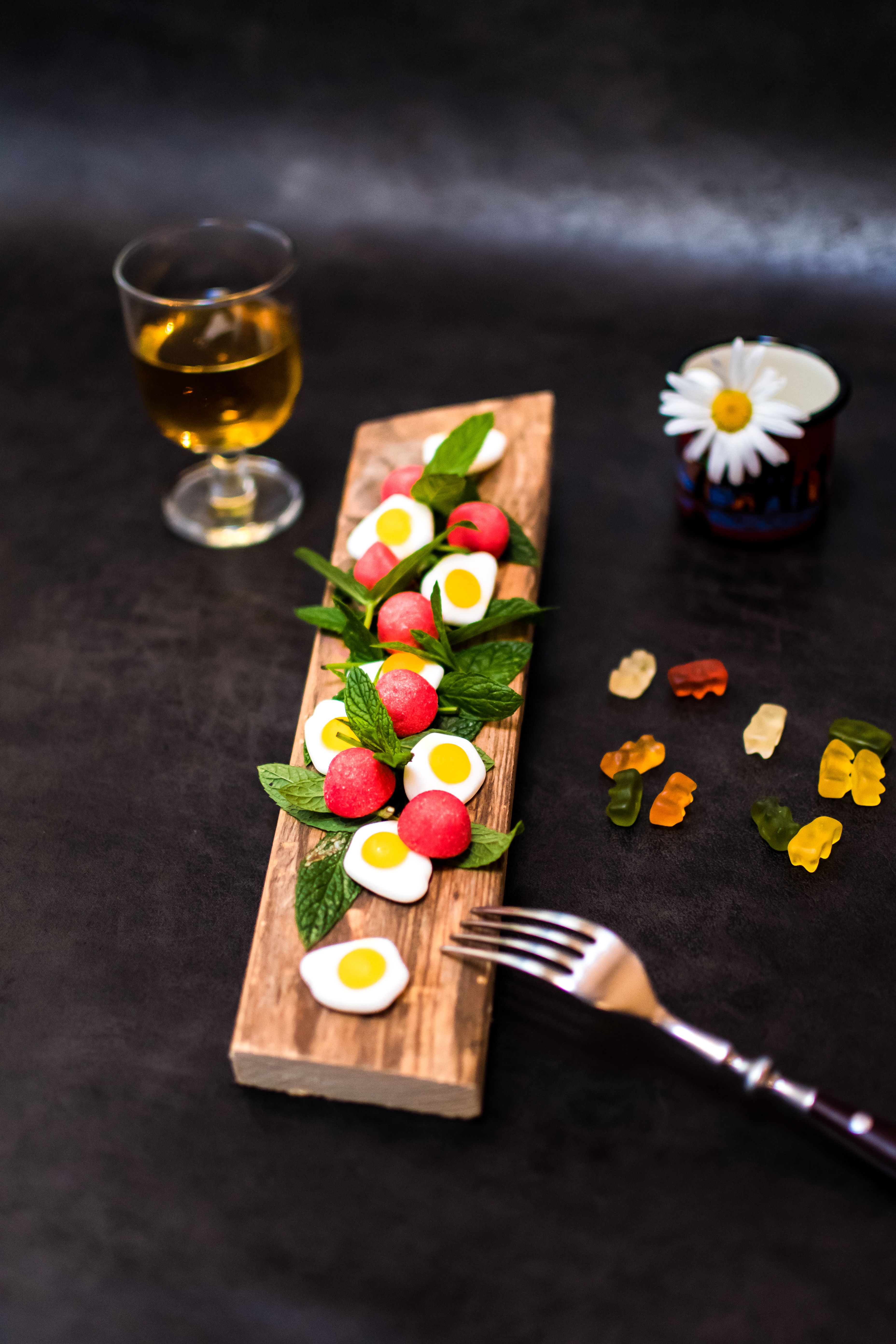 Artistic Candy Platter with Gummy Bears · Free Stock Photo