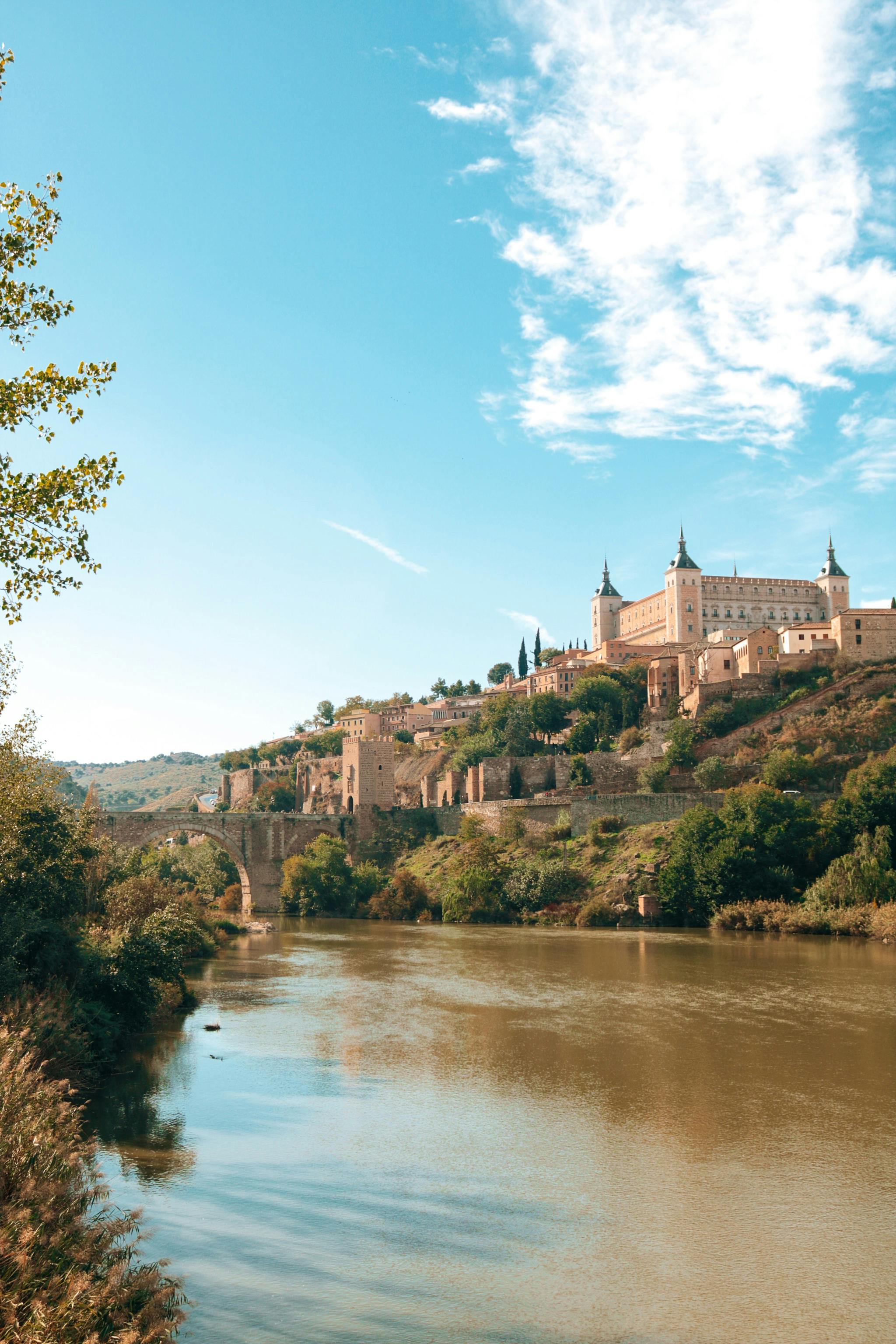 Stunning View of Toledo and Tagus River in Spain · Free Stock Photo