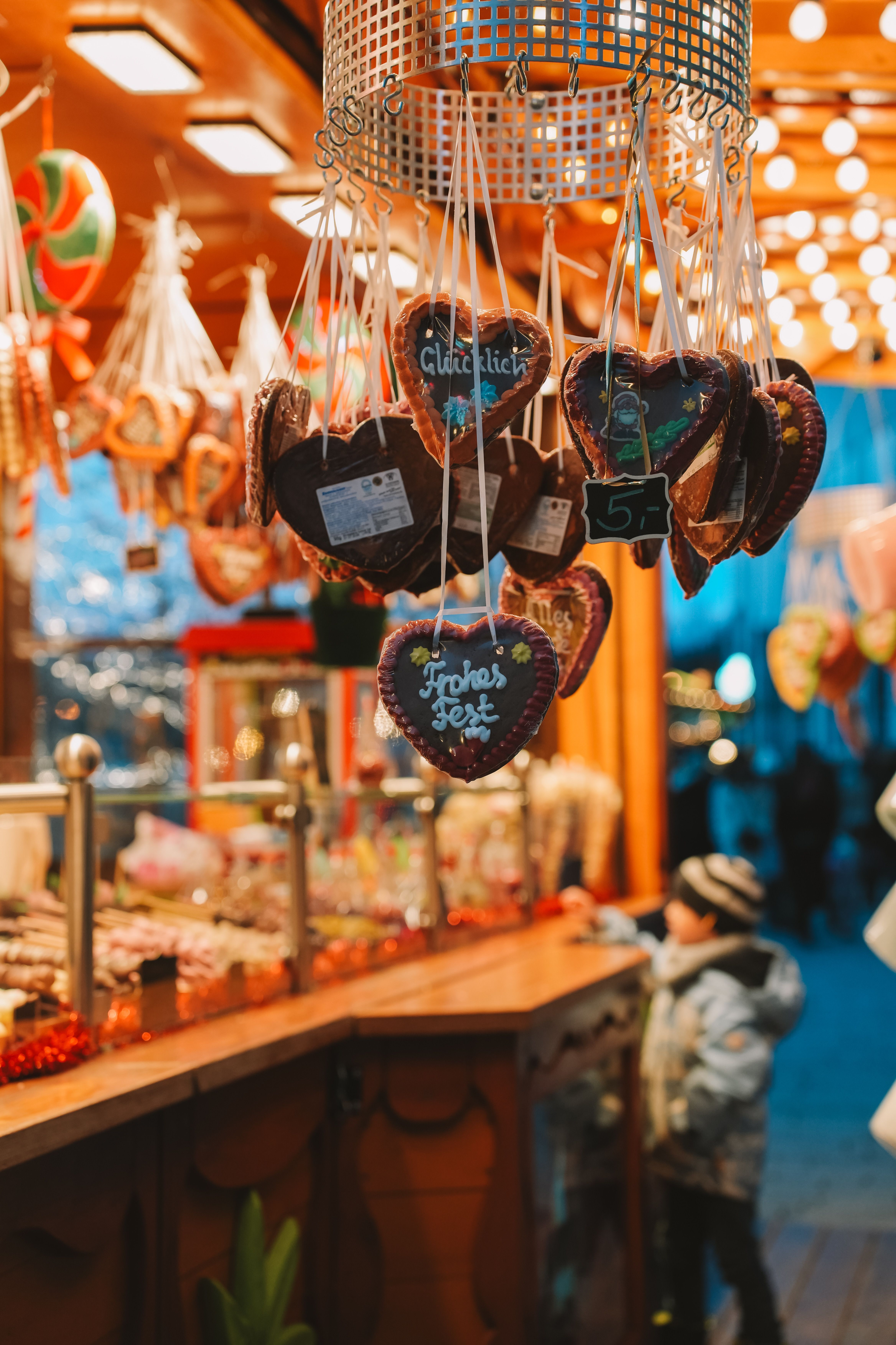 Colorful Christmas Market in Düsseldorf Germany · Free Stock Photo