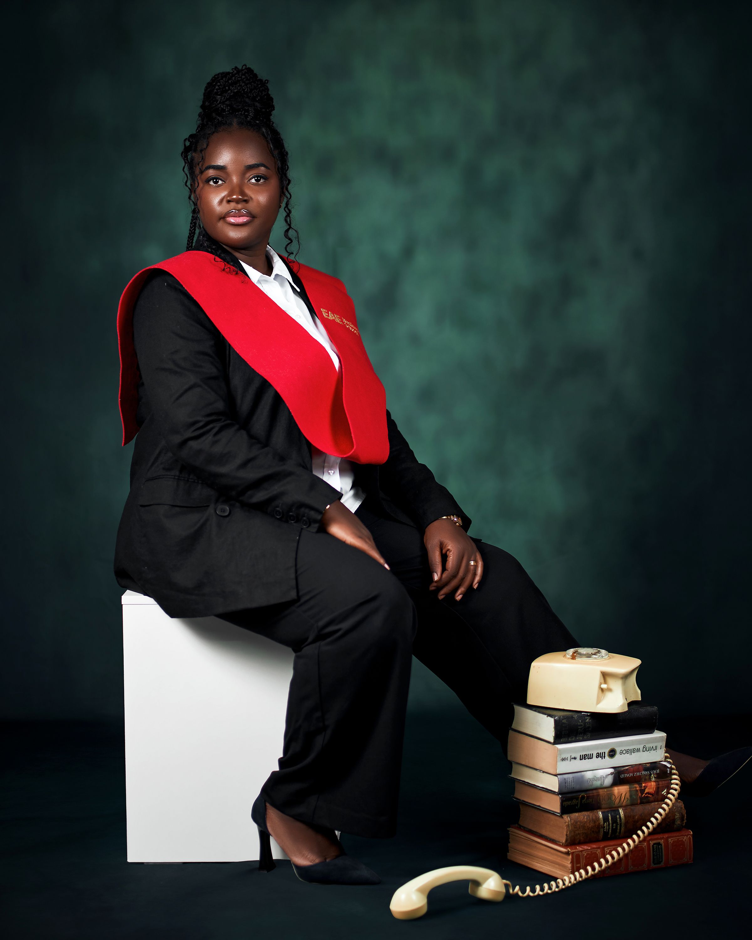 Confident Graduate in Academic Attire Portrait · Free Stock Photo