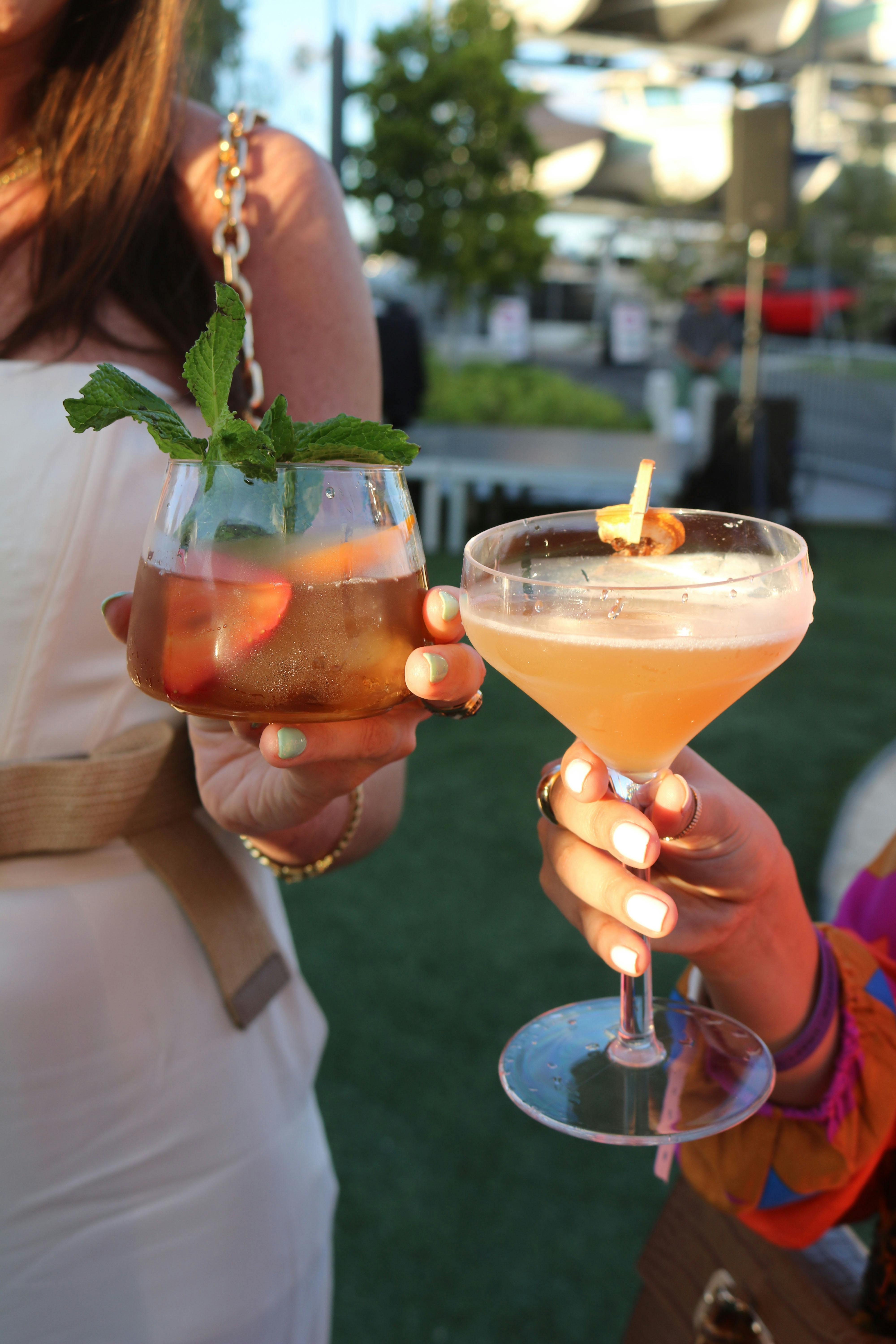 Elegant Summer Cocktail Party Outdoors · Free Stock Photo