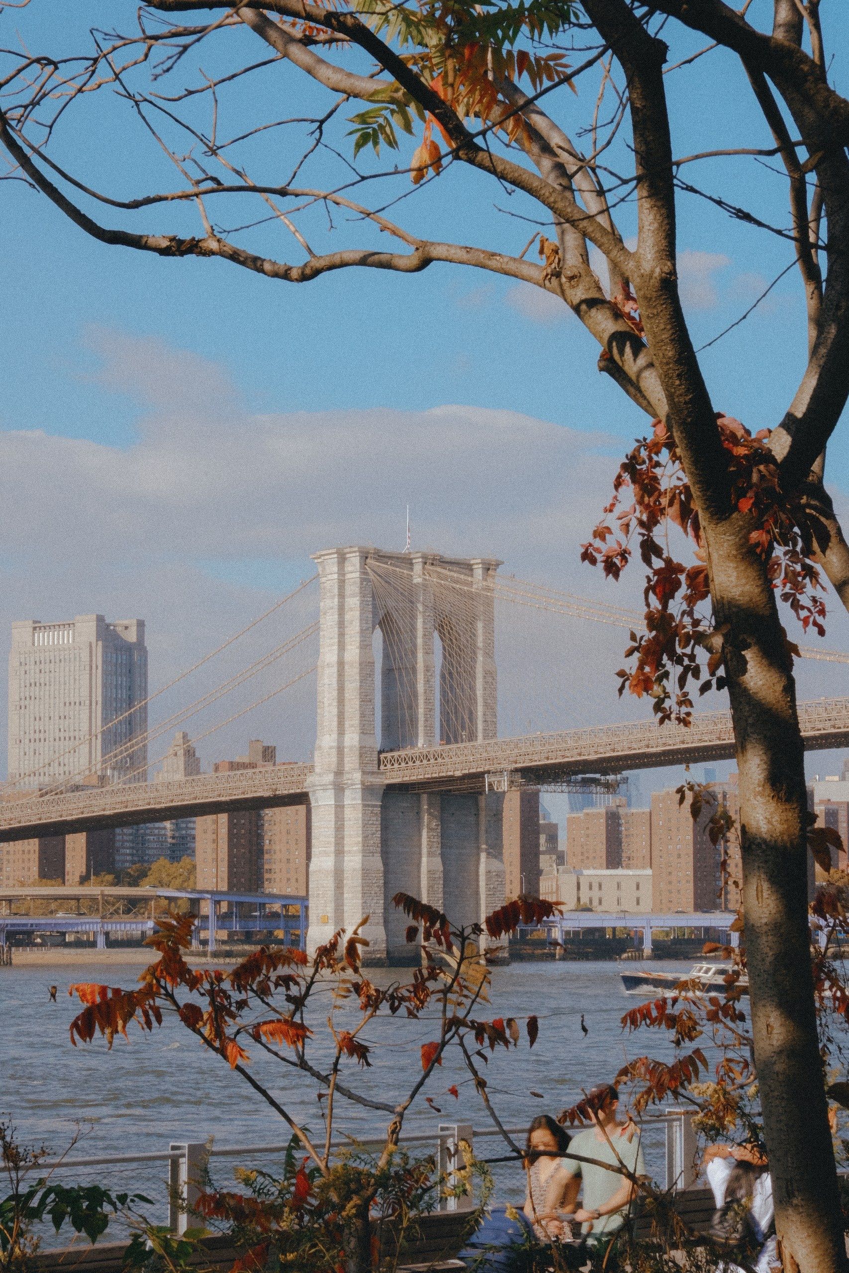 Brooklyn Bridge in Autumn, New York City View · Free Stock Photo