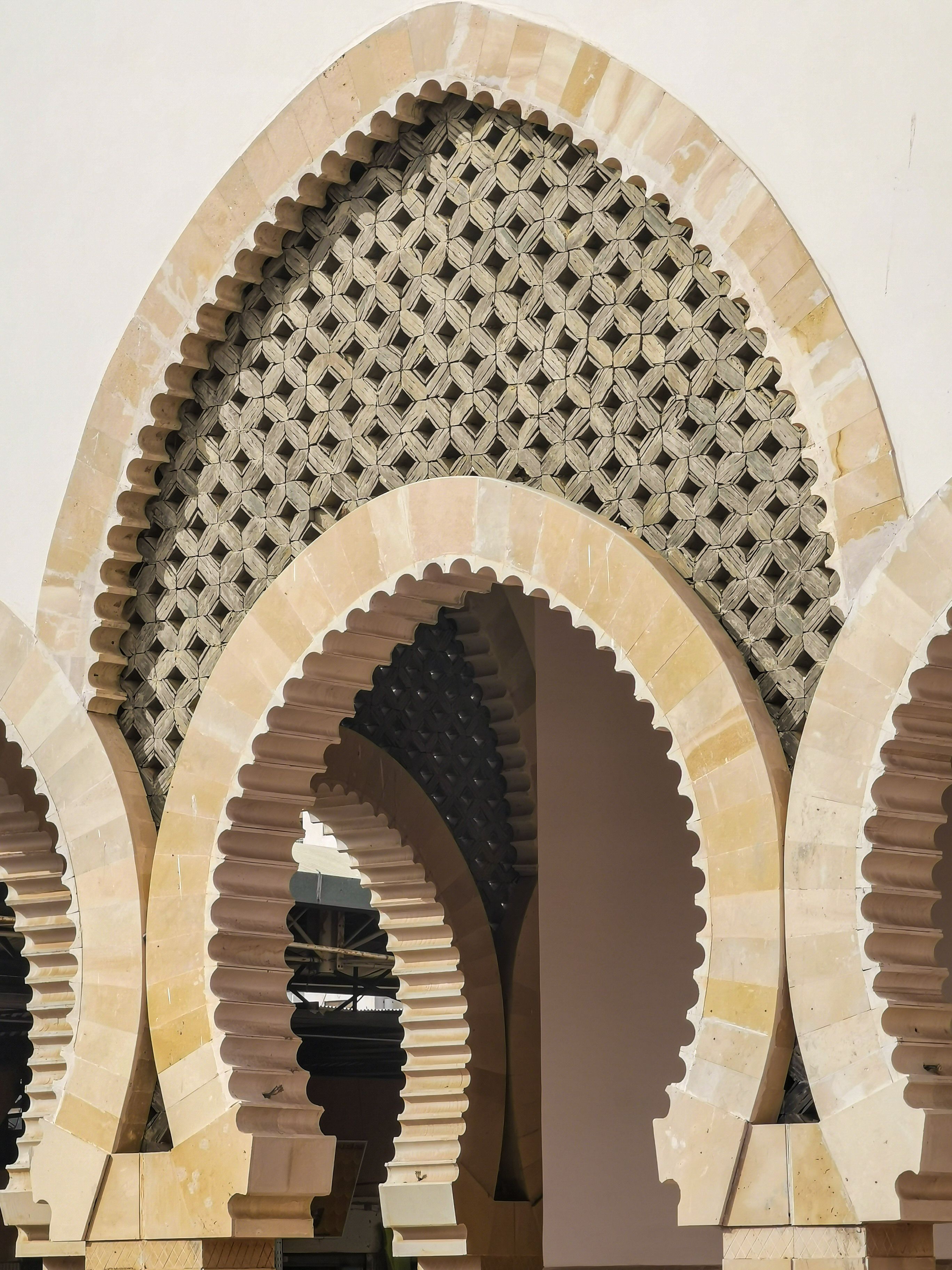 Intricate Arch Design in Agadir, Morocco · Free Stock Photo