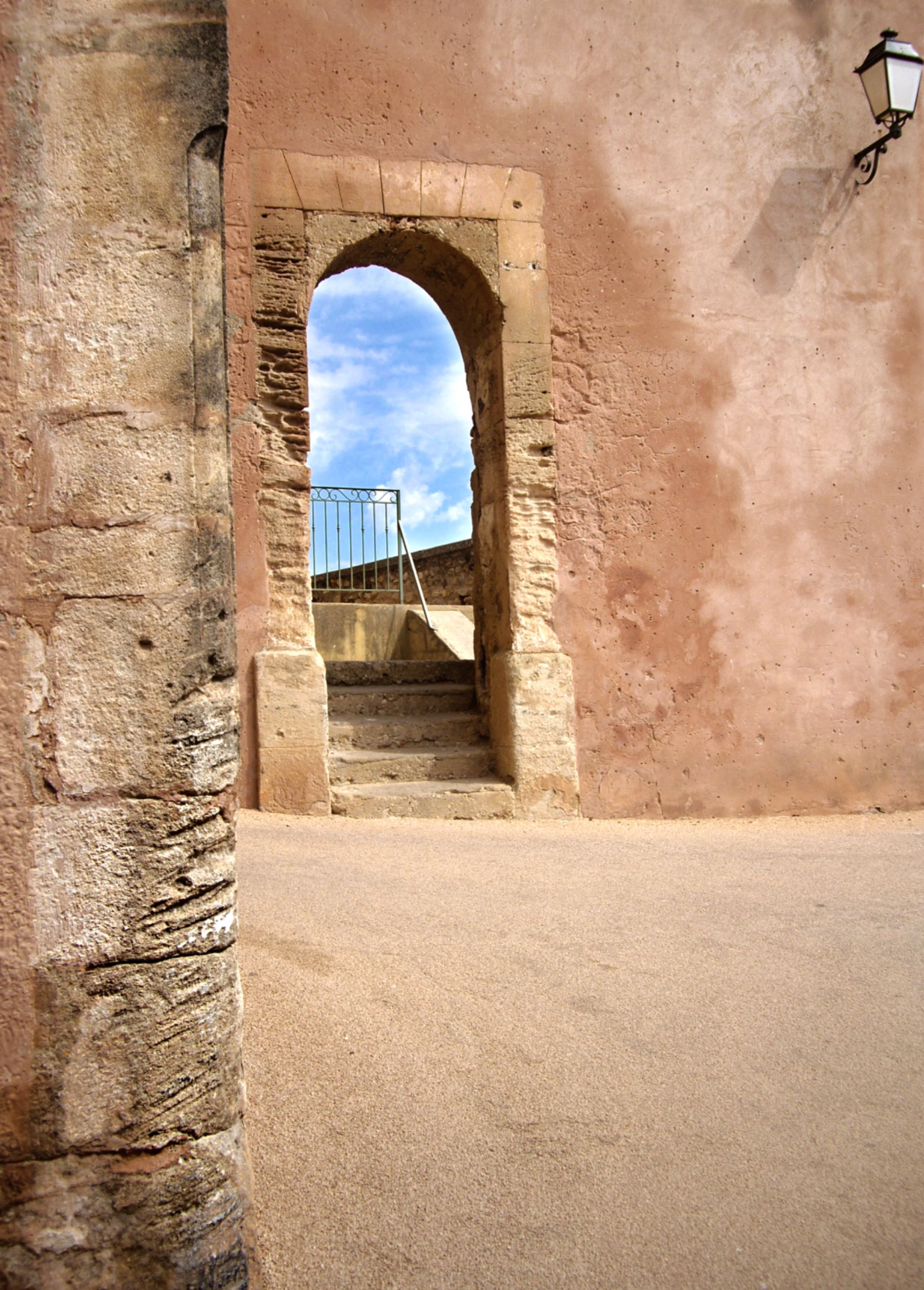 Ancient Stone Archway with Rustic Walls · Free Stock Photo