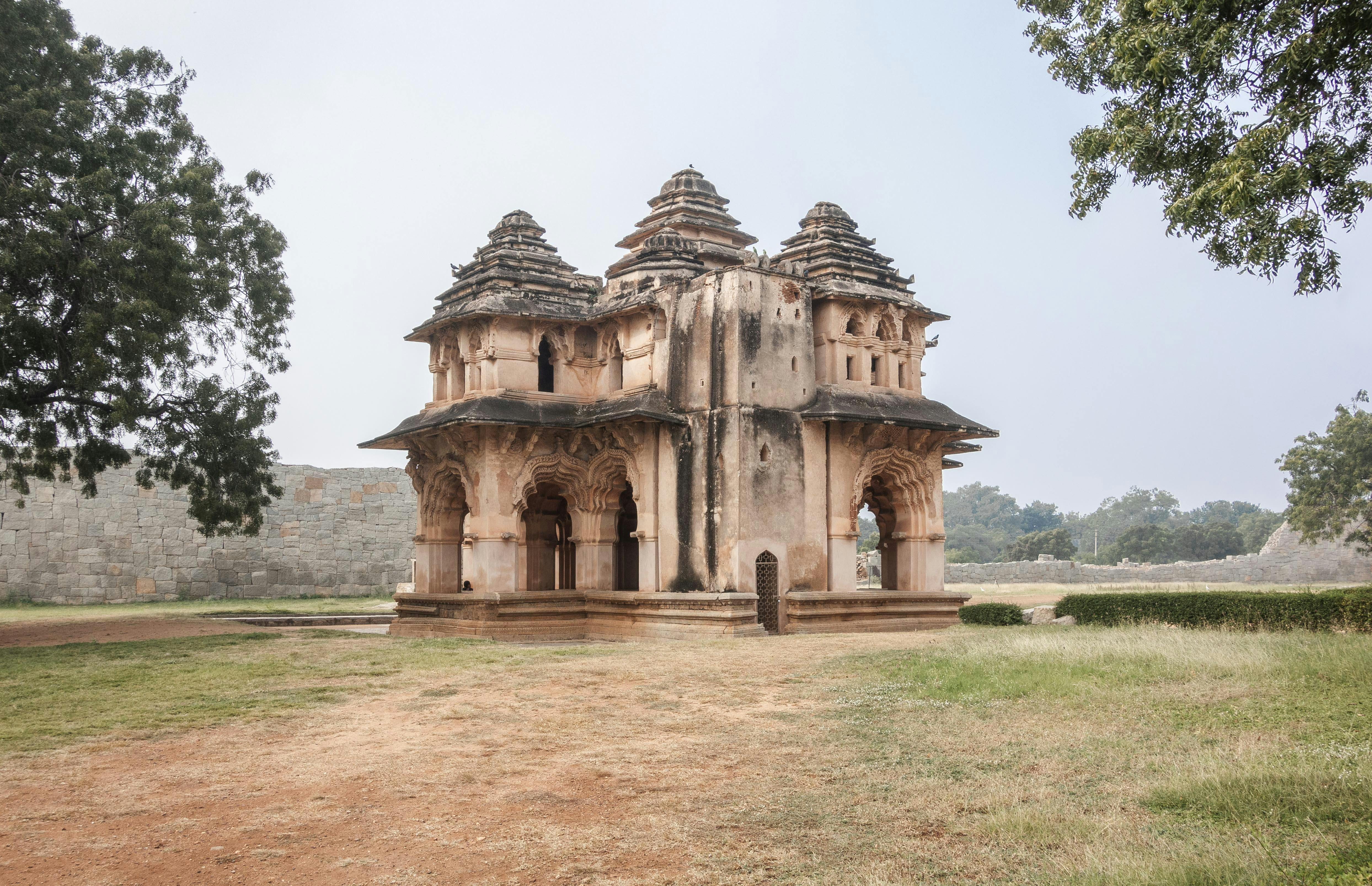 Lotus Mahal in Hampi, Karnataka, India Architectural Marvel · Free ...