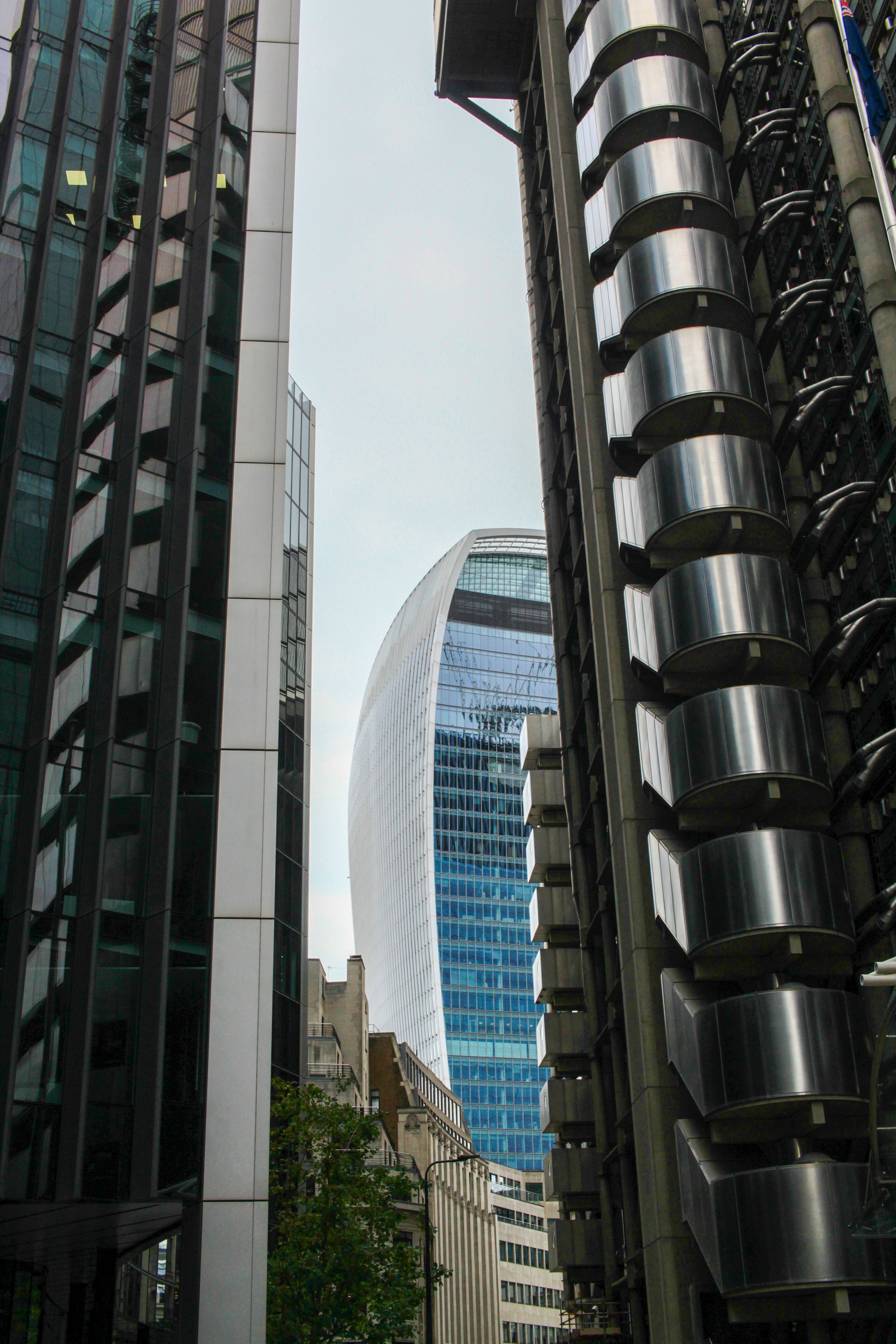 Iconic Walkie Talkie Building in London Skyline · Free Stock Photo