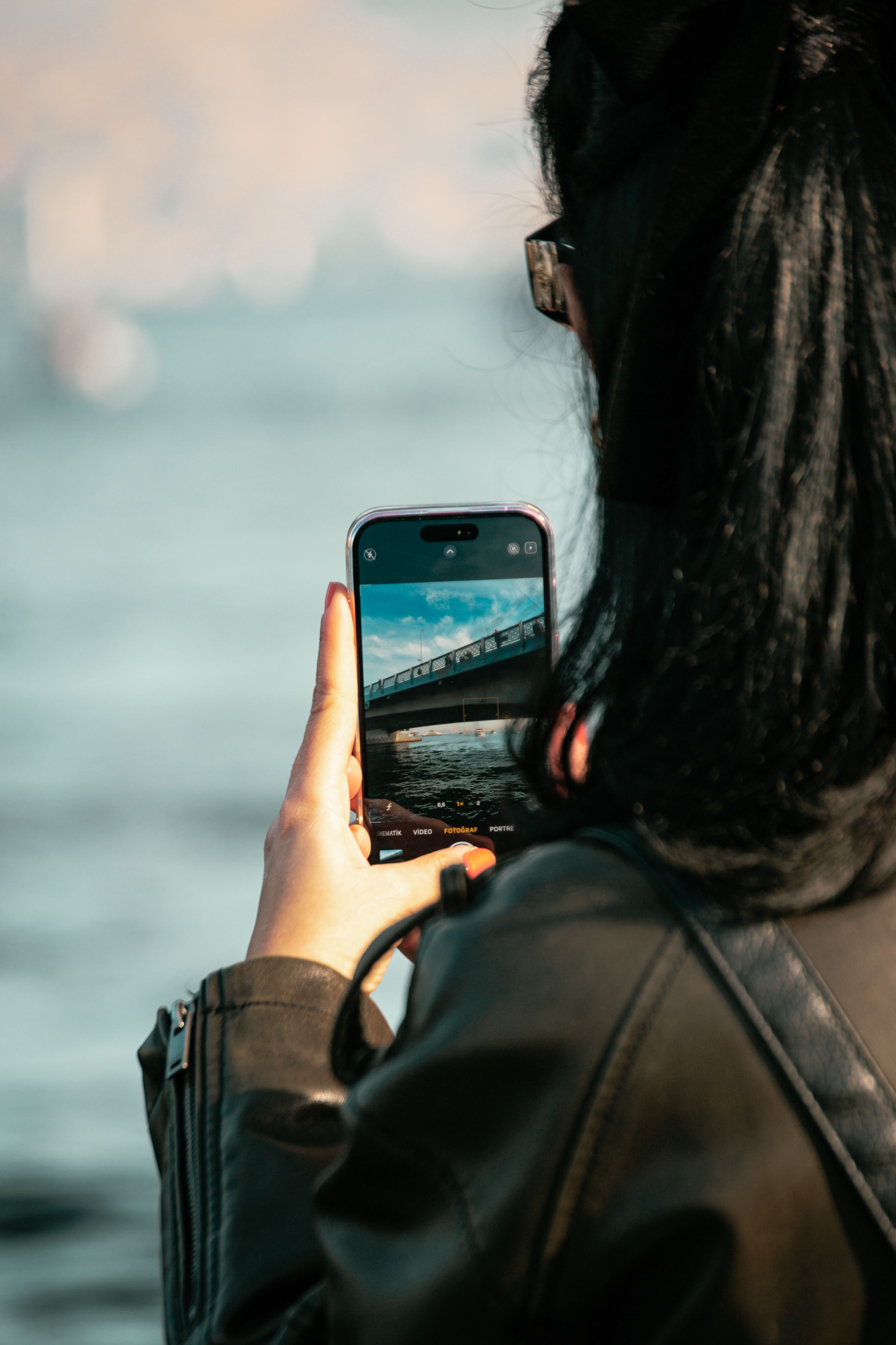 Person Capturing Scenic View with Smartphone · Free Stock Photo
