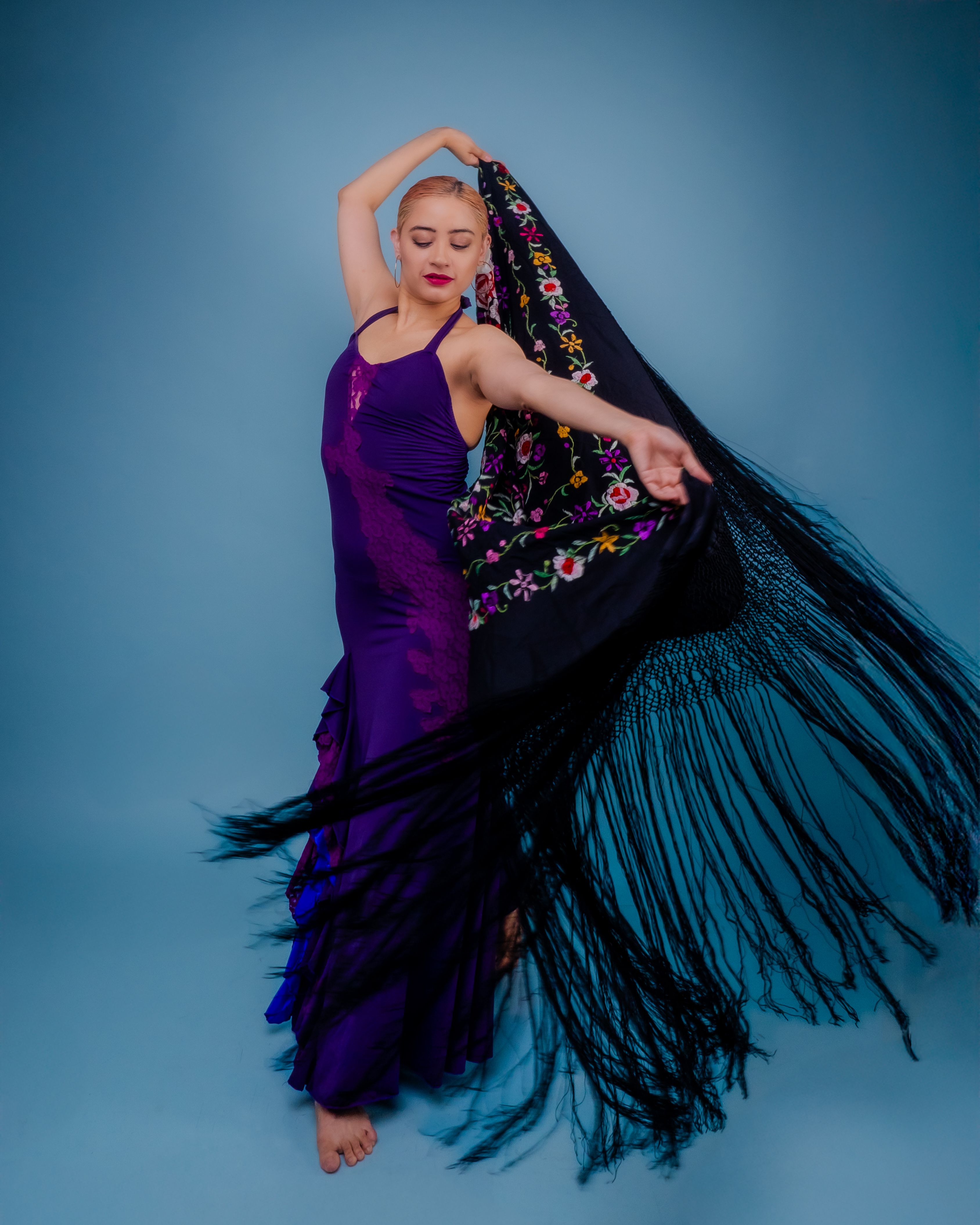 Elegant Flamenco Dancers in Vibrant Attire · Free Stock Photo